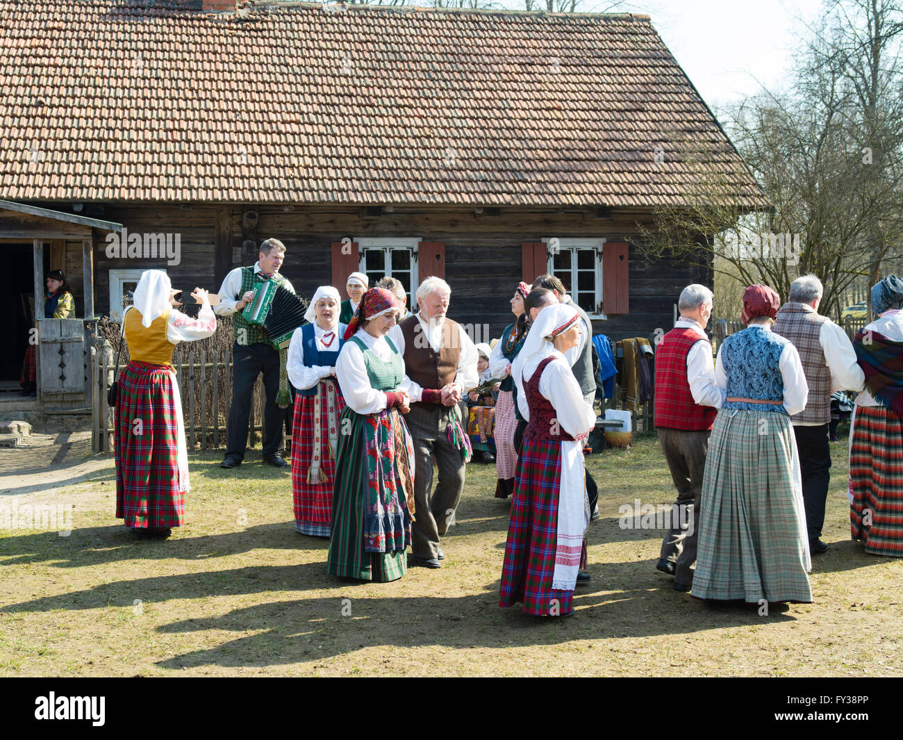 Rumšiškės is a Lithuanian heritage park near Kaunas Stock Photo - Alamy