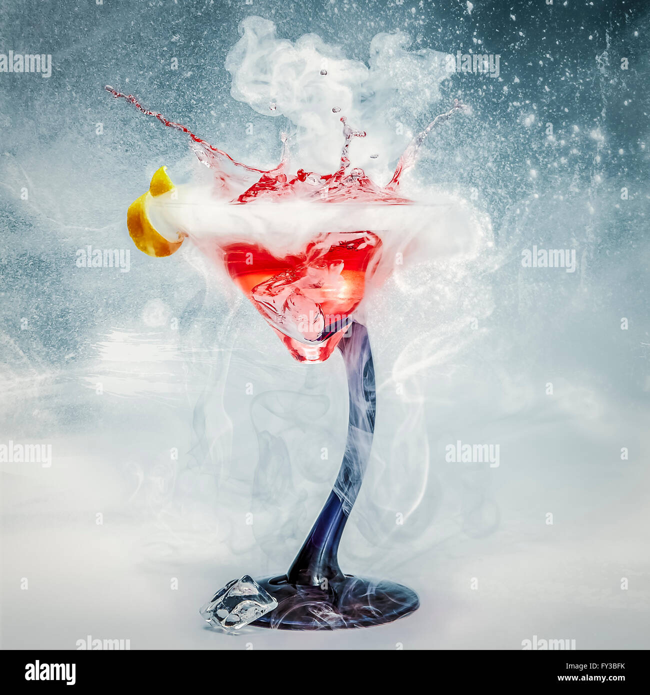 Martini red yellow hi-res stock photography and images - Alamy