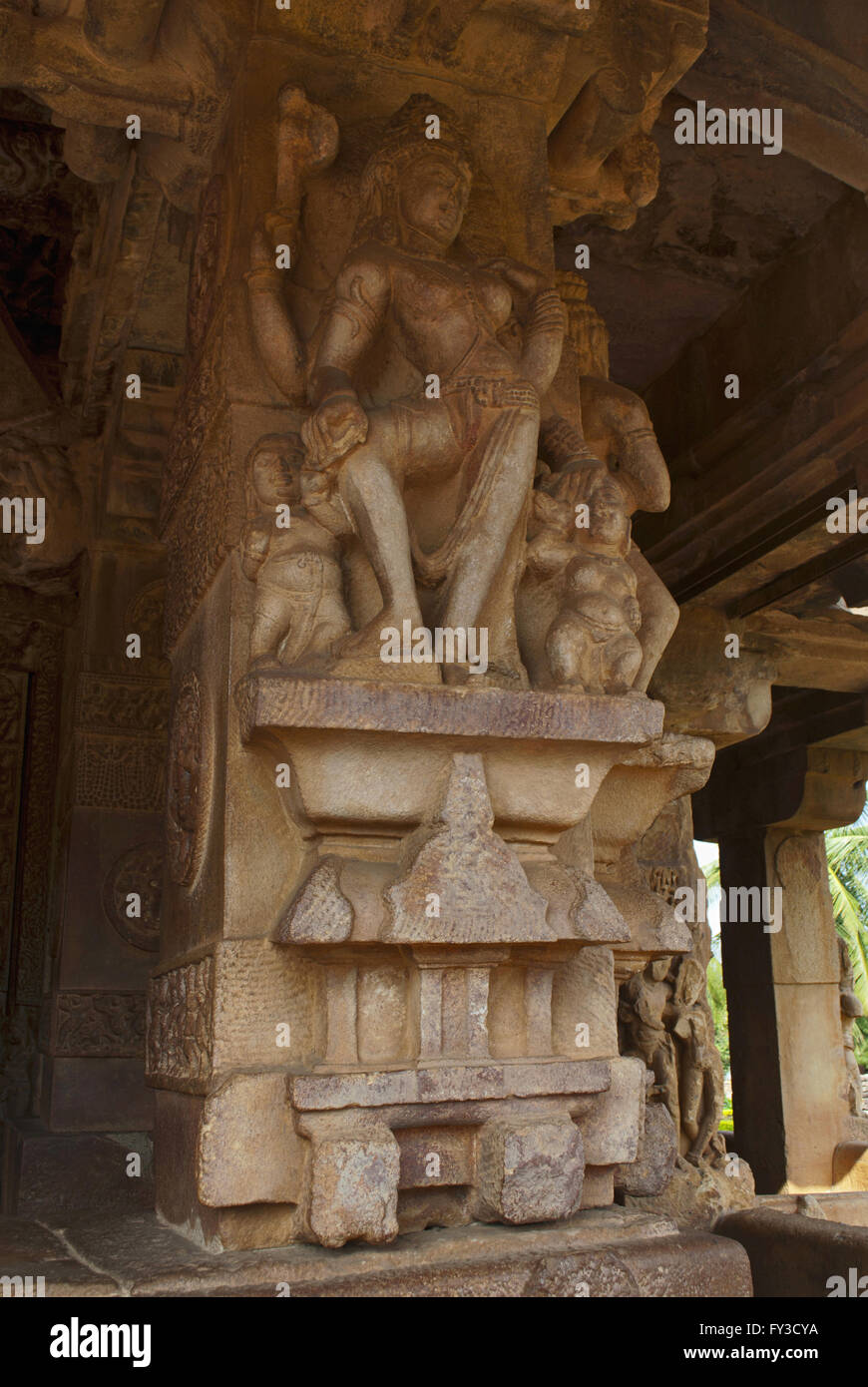 Carving on temple durga temple hi-res stock photography and images - Alamy
