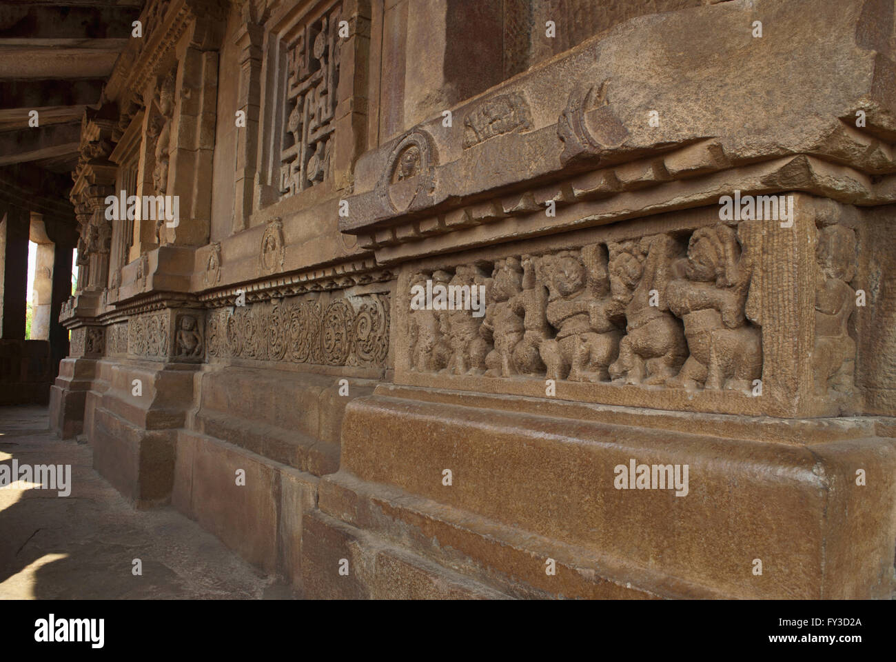 Carving on temple durga temple hi-res stock photography and images - Alamy