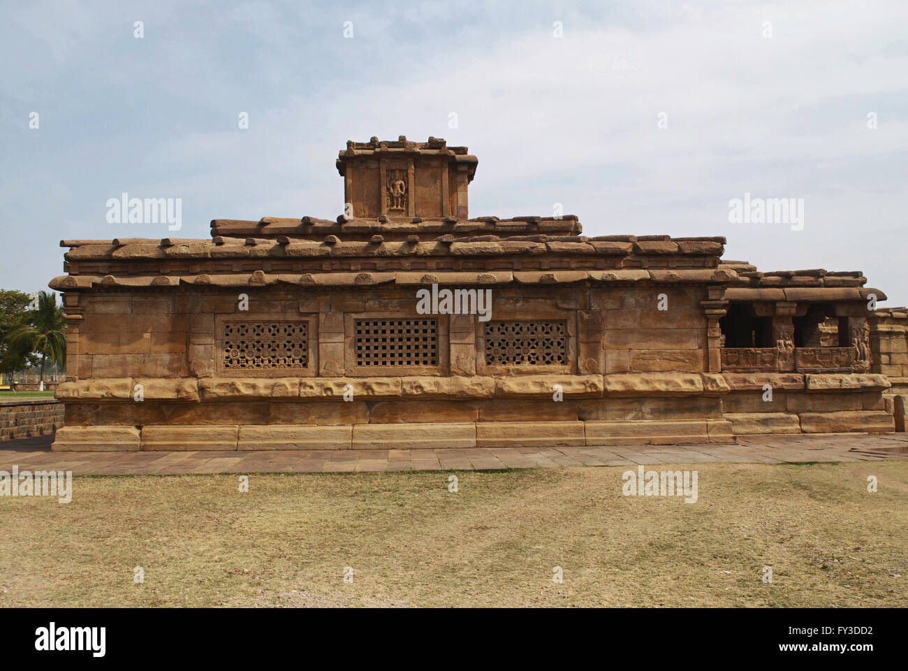 View of Lad Khan temple, Aihole, Bagalkot, Karnataka, India. Kontigudi ...