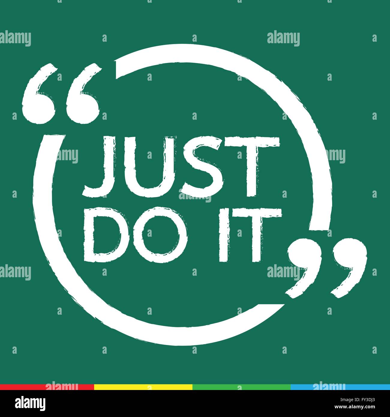 JUST DO IT Illustration design Stock Vector Image & Art - Alamy