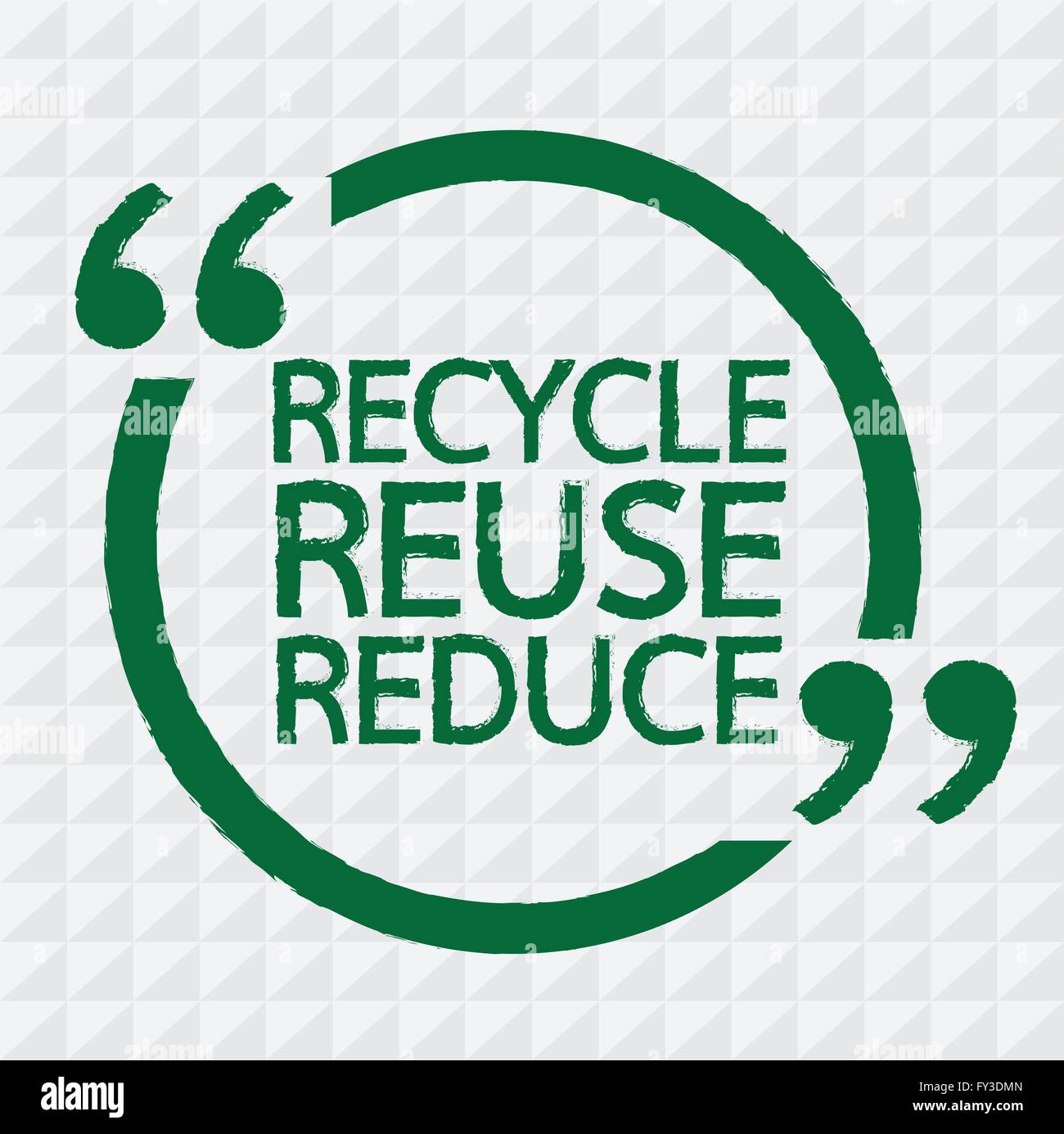 RECYCLE REUSE REDUCE Illustration design Stock Vector Image & Art - Alamy