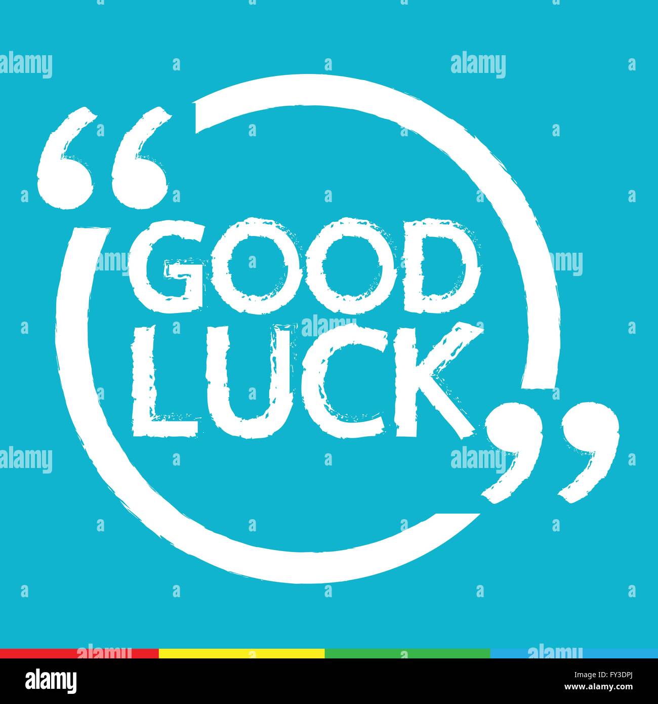 GOOD LUCK Illustration design Stock Vector Image & Art - Alamy