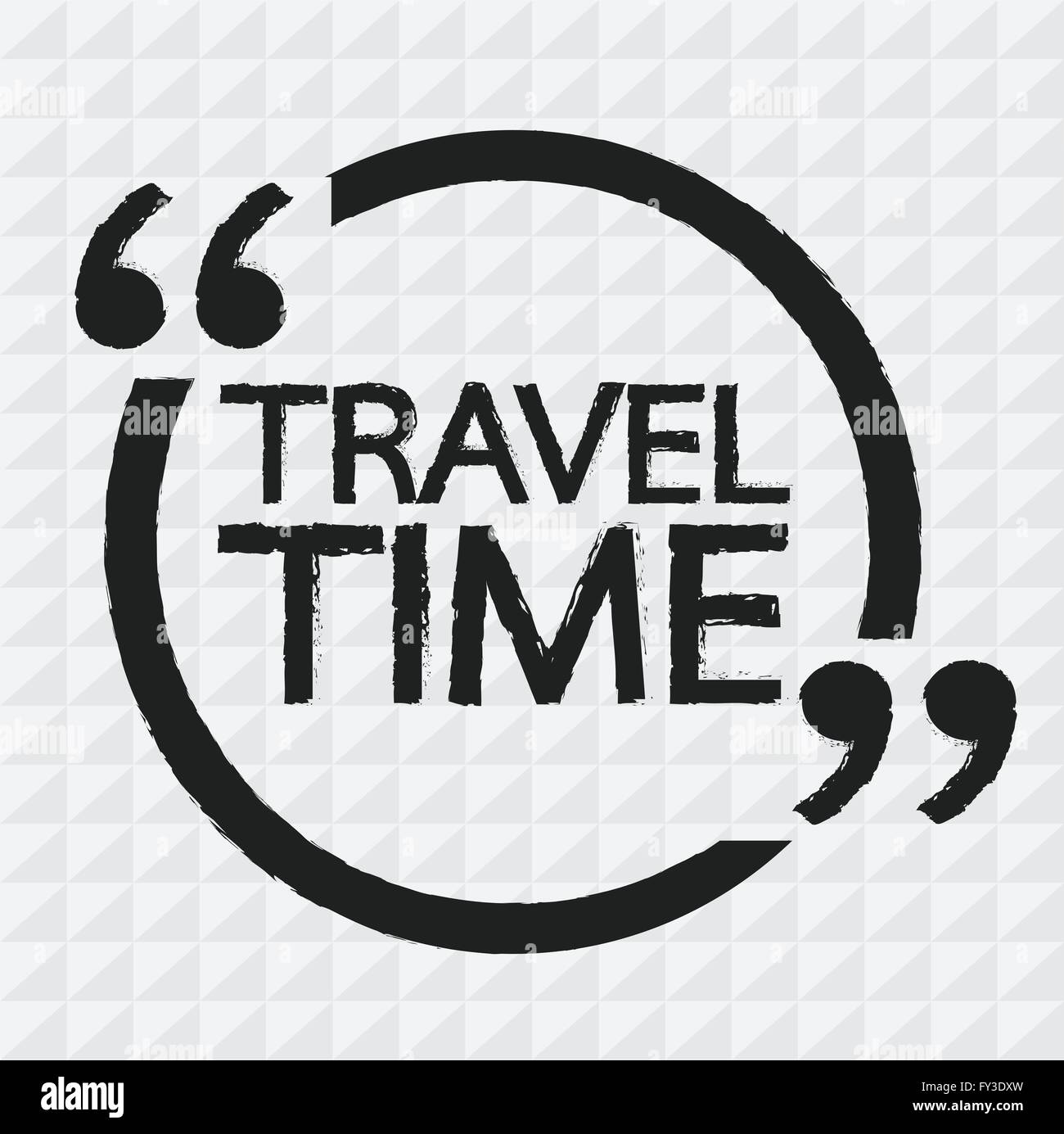 TRAVEL TIME Illustration design Stock Vector Image & Art - Alamy