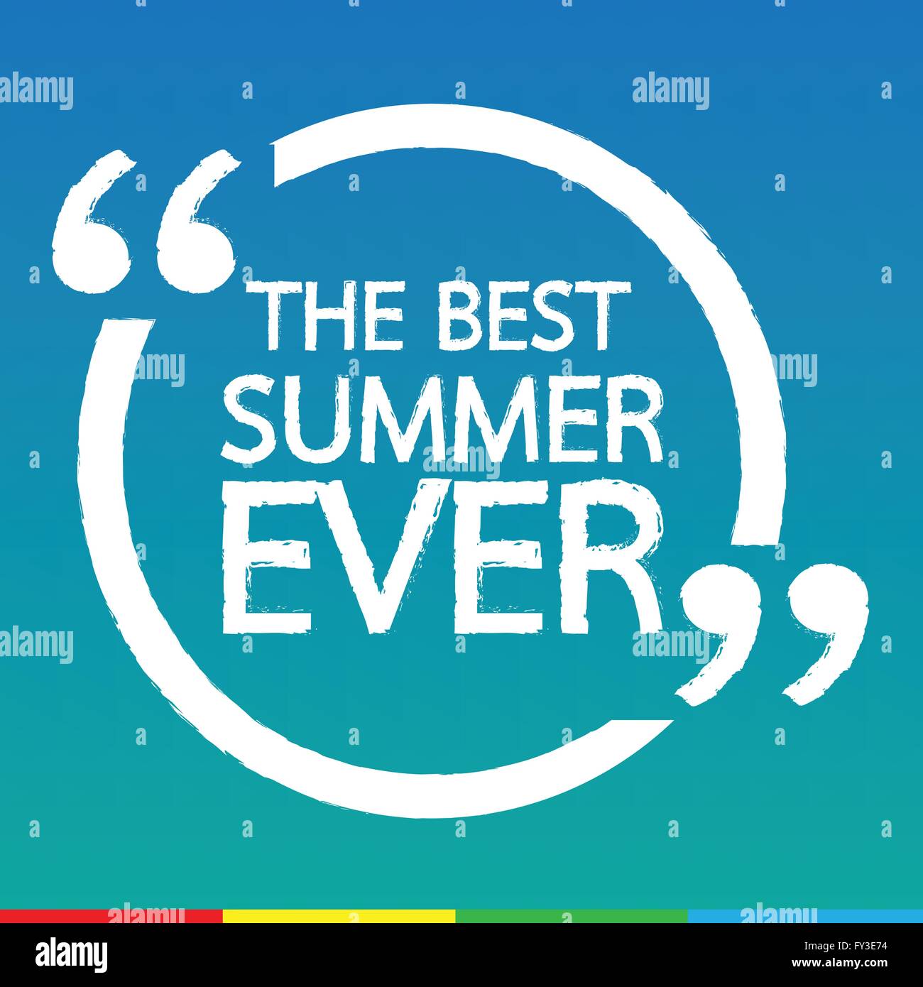 Best summer holiday ever hi-res stock photography and images - Alamy