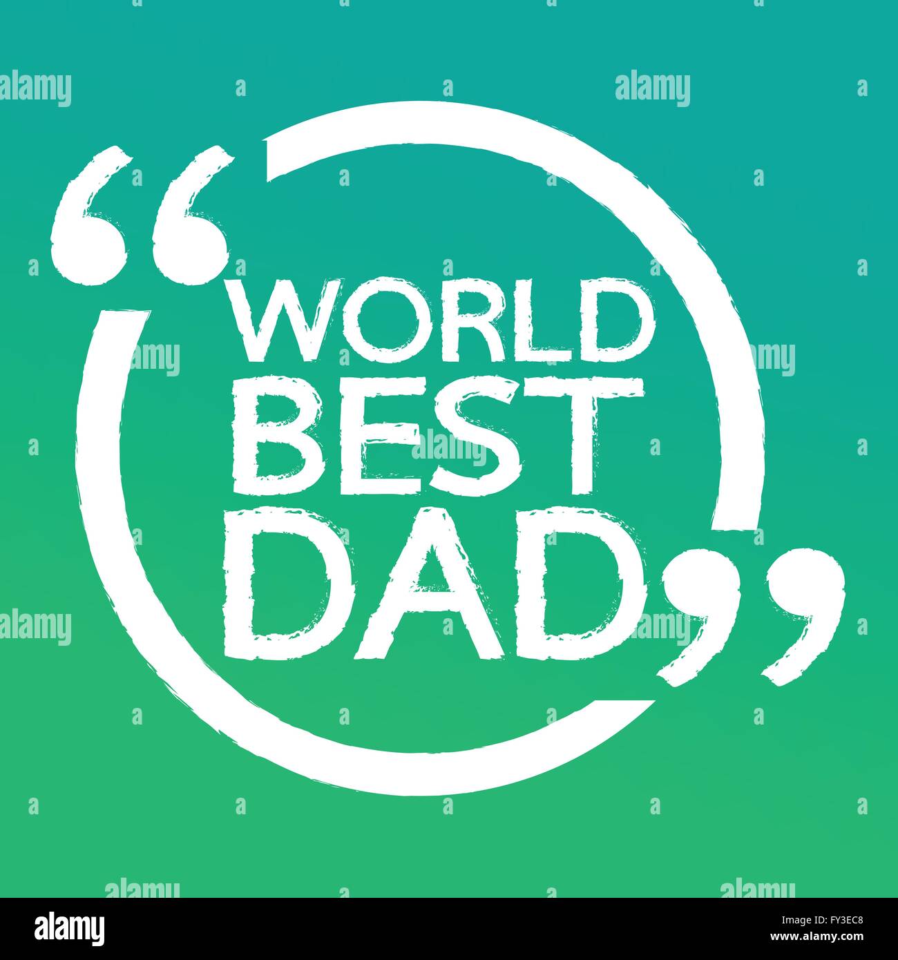 WORLD BEST DAD Lettering Illustration design Stock Vector Image & Art ...