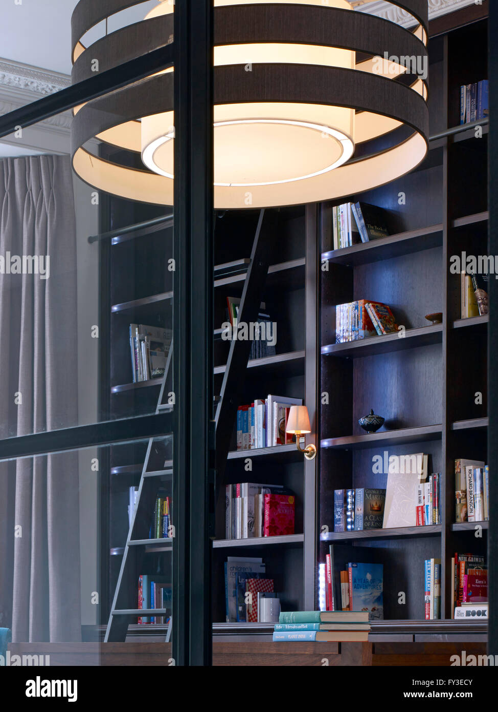 Circular library ladder hi-res stock photography and images - Alamy