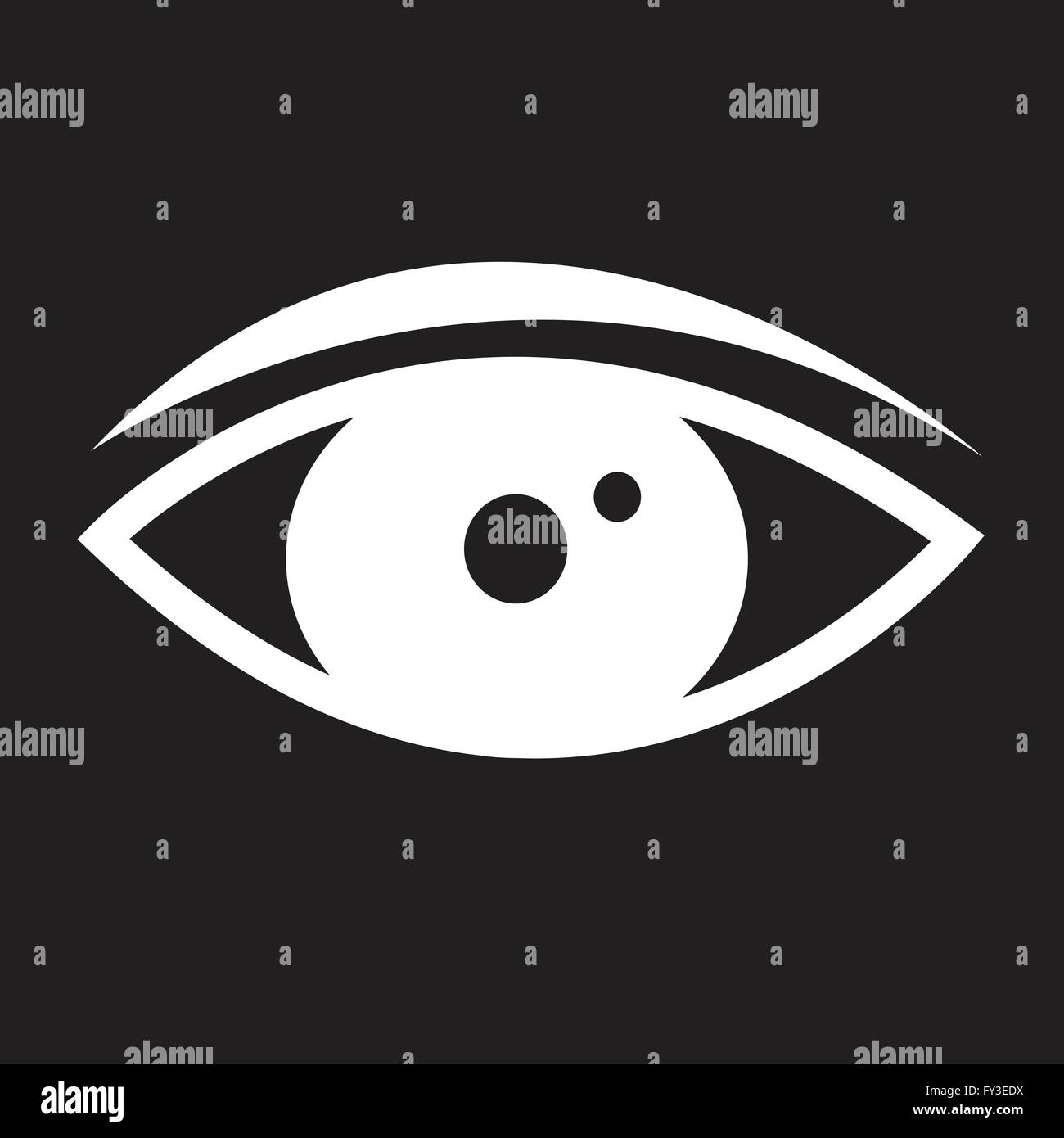 Eye icon Illustration design Stock Vector Image & Art - Alamy
