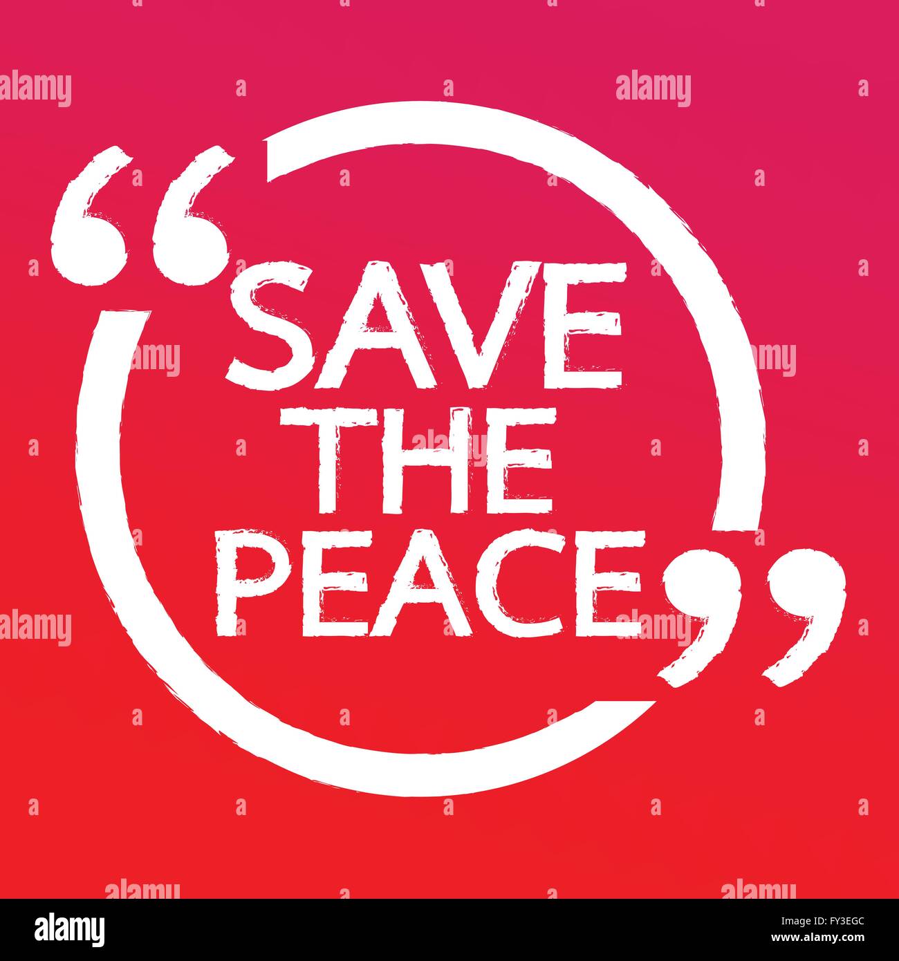 World peace saying Stock Vector Images - Alamy