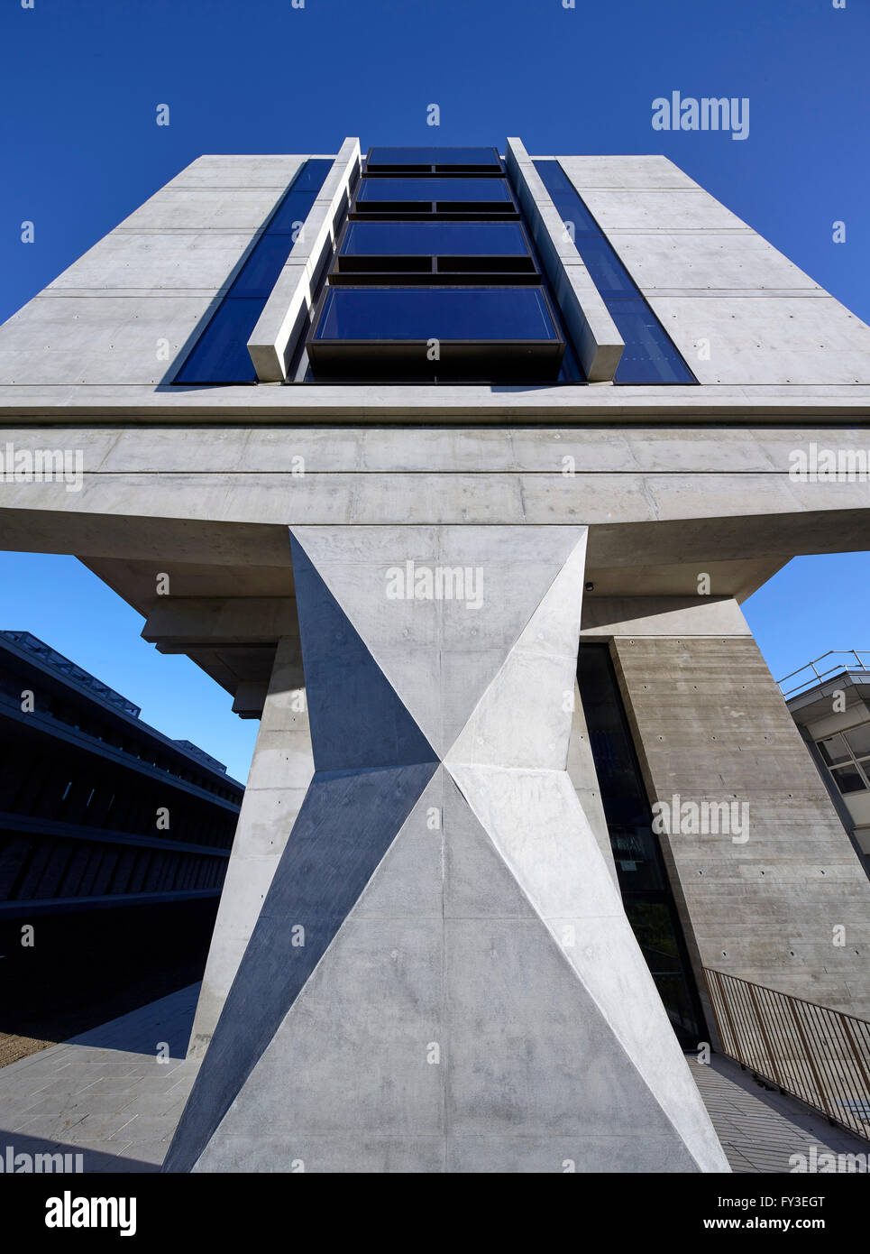 Albert Sloman Library looking up. Albert Sloman Library and Silberrad ...