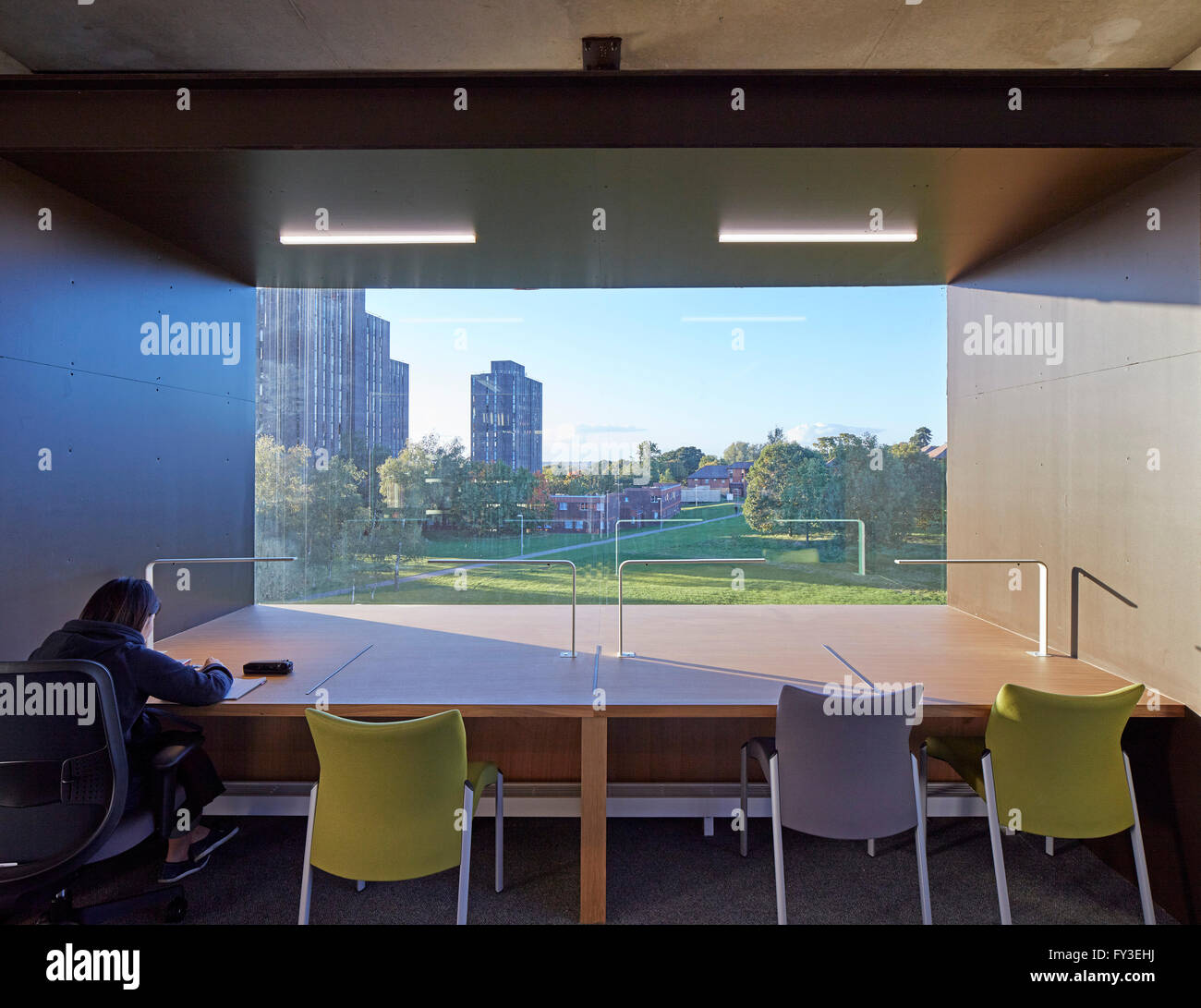 Albert Sloman Library interior view on first floor. Albert Sloman ...