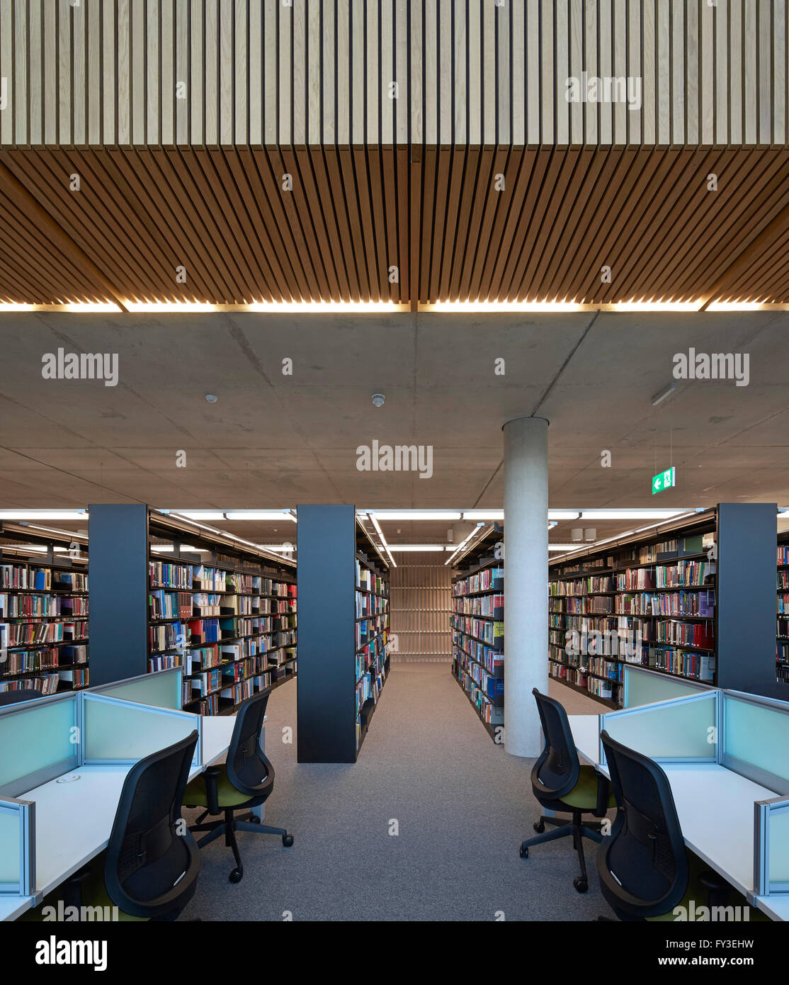 Albert Sloman Library interior view on 2nd floor. Albert Sloman Library ...