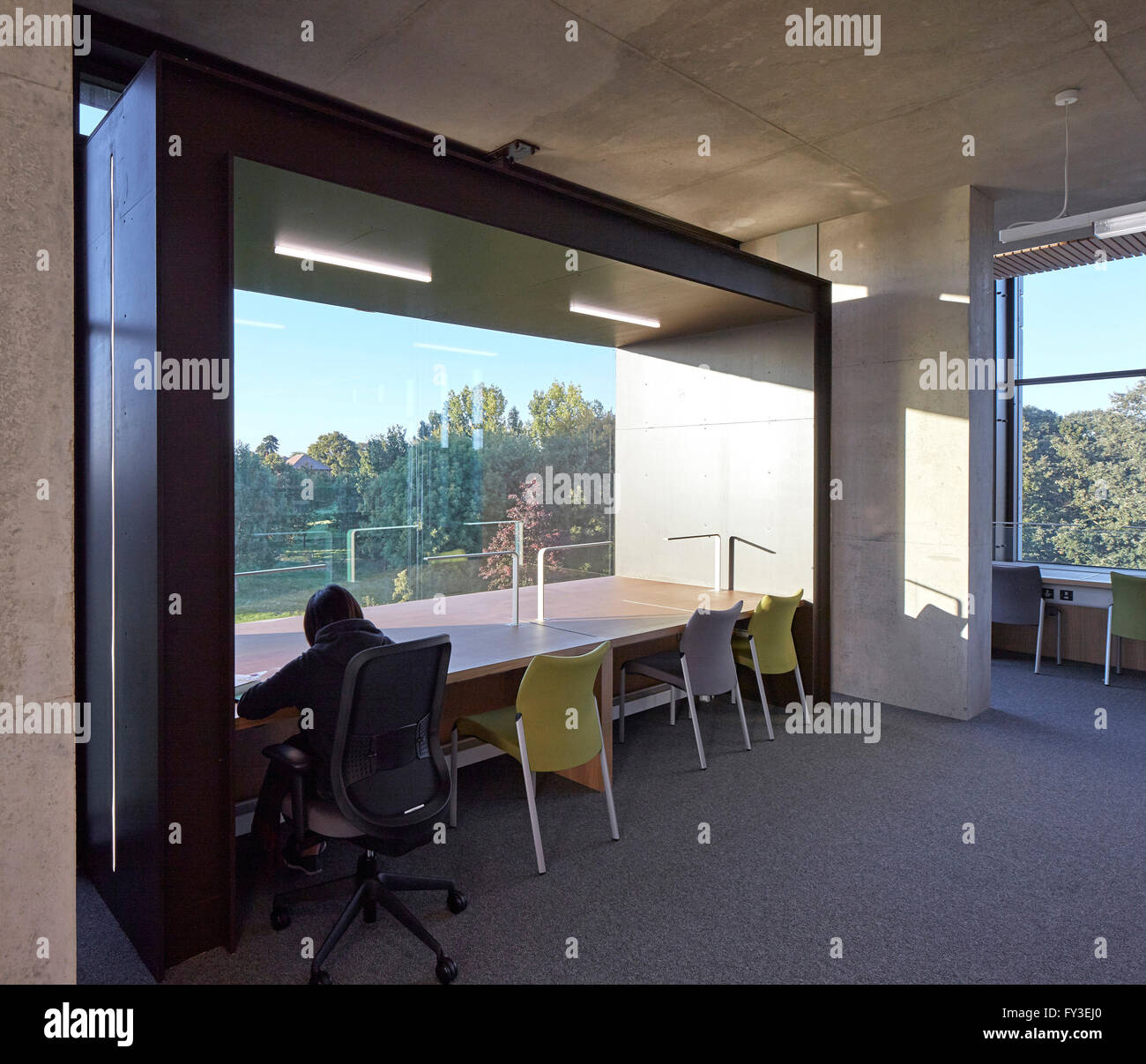 Albert Sloman Library interior view on 1st floor. Albert Sloman Library ...