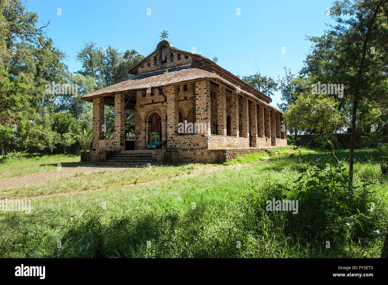 Debre Birhan Selassie Church, Gondar, Ethiopia Stock Photo - Alamy