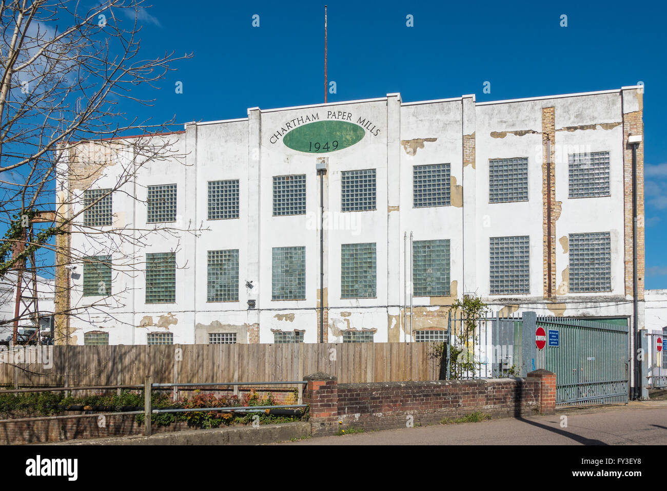 Chartham Paper Mill Chartham Village Kent Wiggins Teape Stock Photo - Alamy
