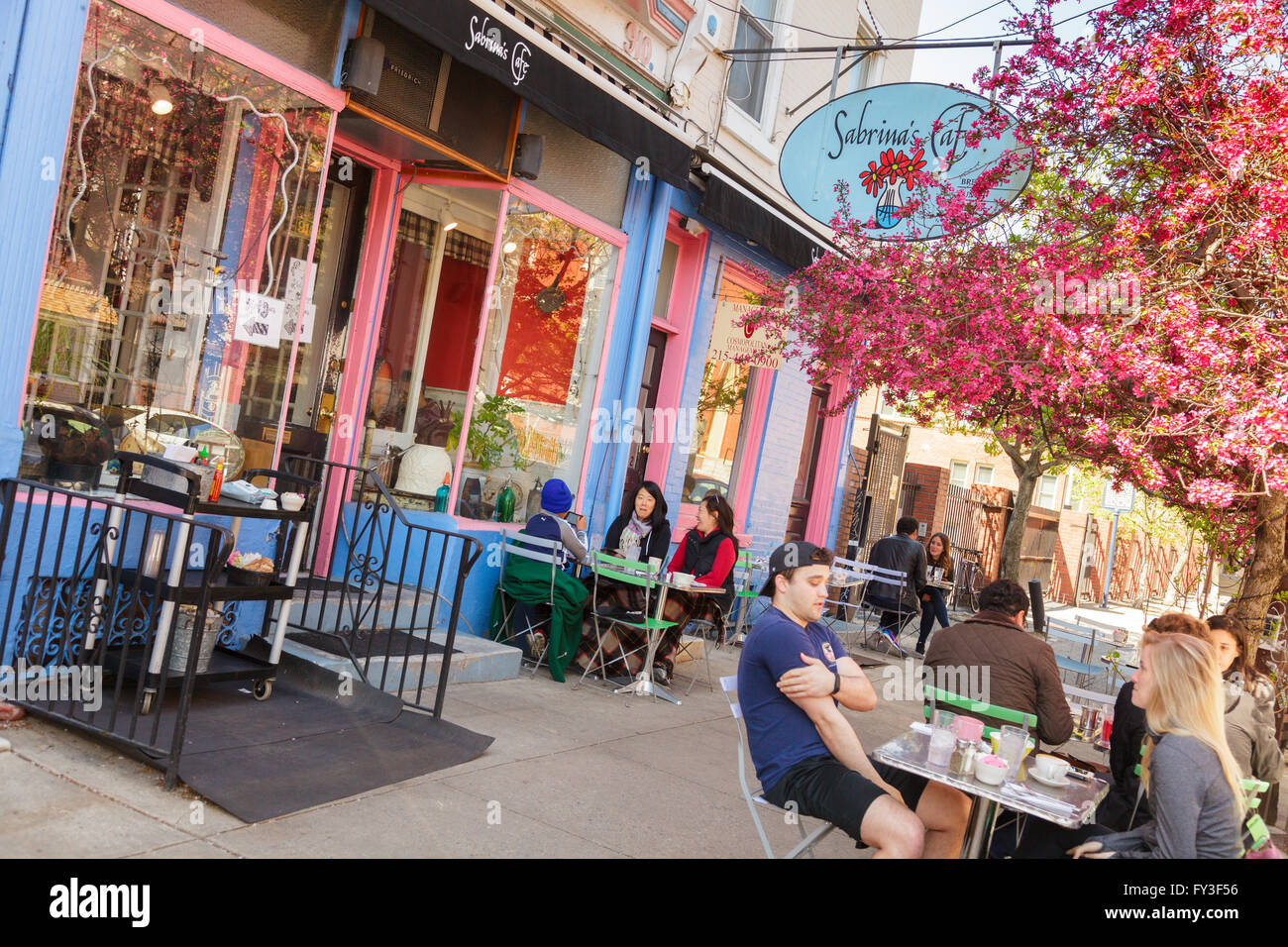 Sabrina's café hi-res stock photography and images - Alamy