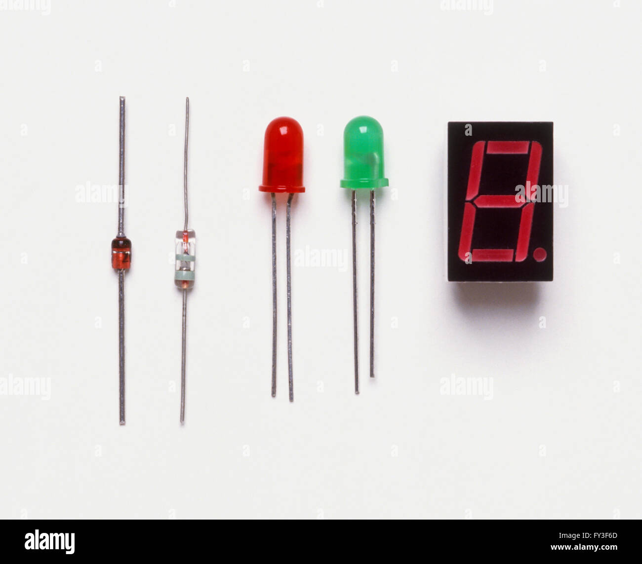 Collection of diodes Stock Photo - Alamy