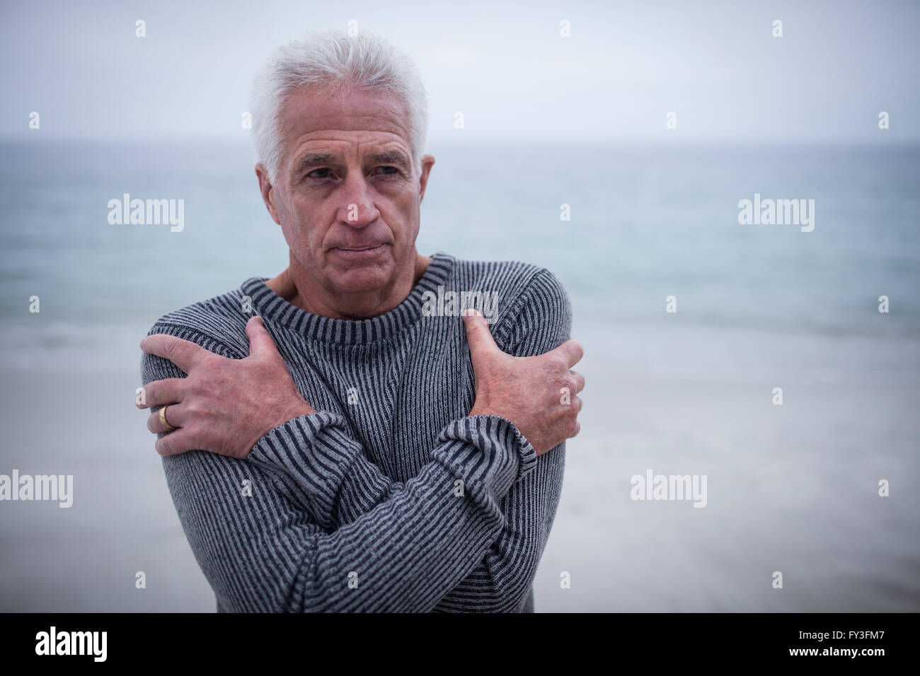 Feeling cold man hi-res stock photography and images - Alamy