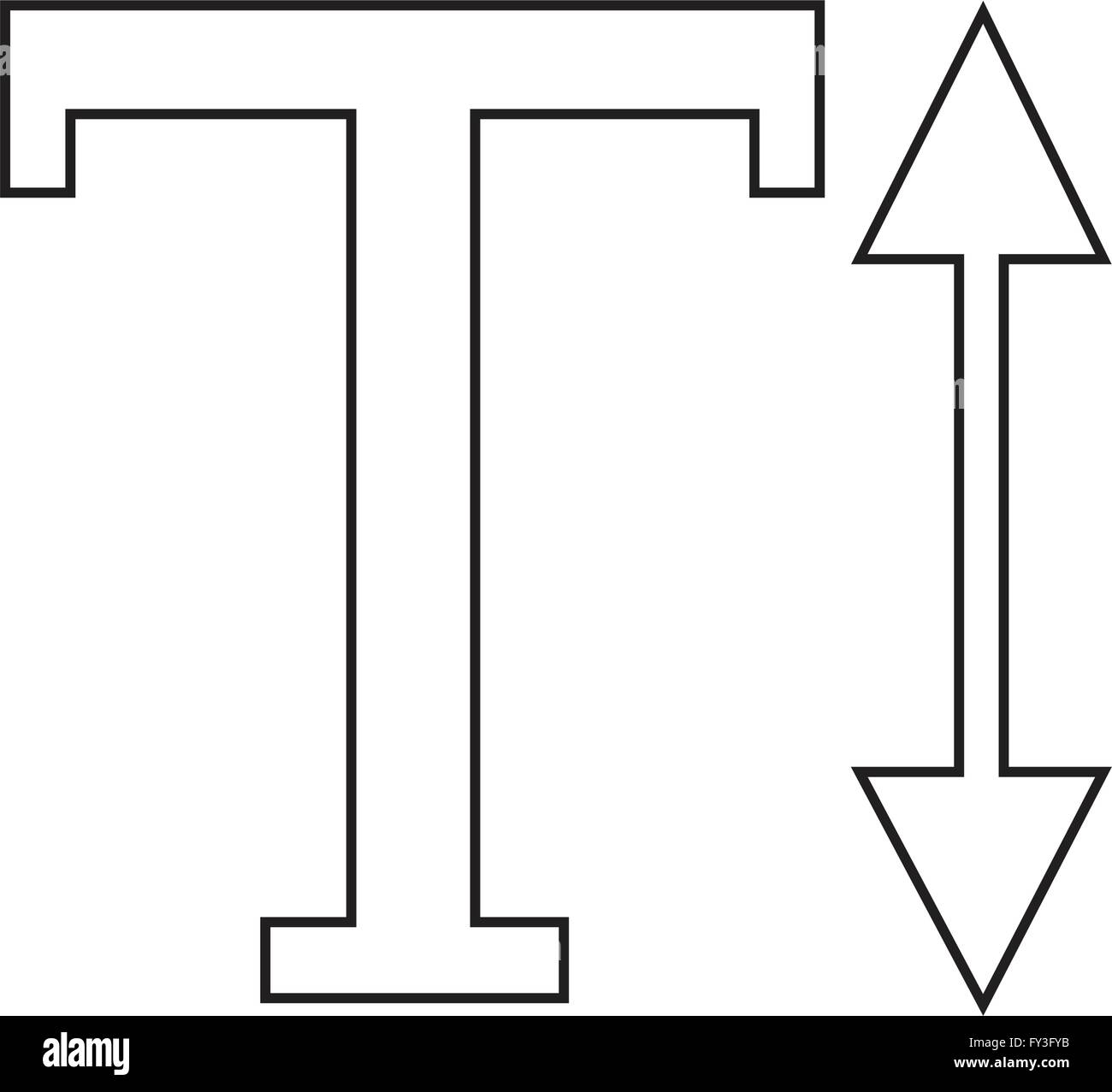 Change height Stock Vector Images - Alamy