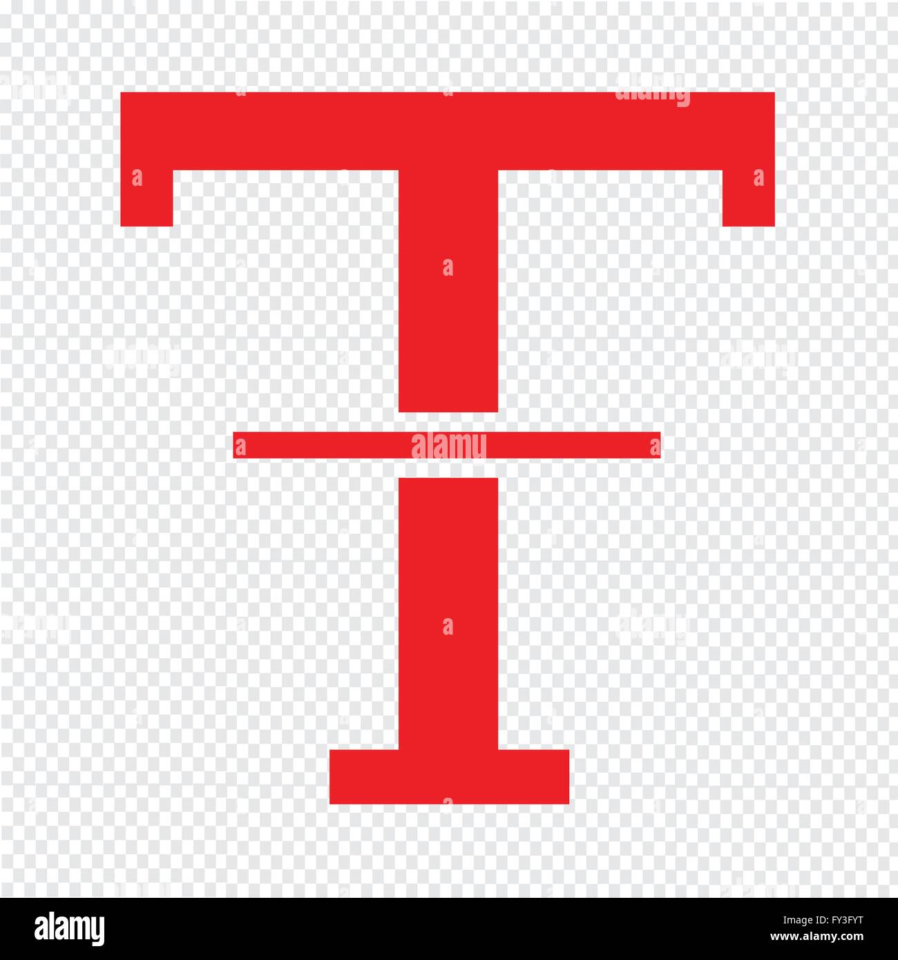 Text Strikethrough edit icon Illustration design Stock Vector Image ...