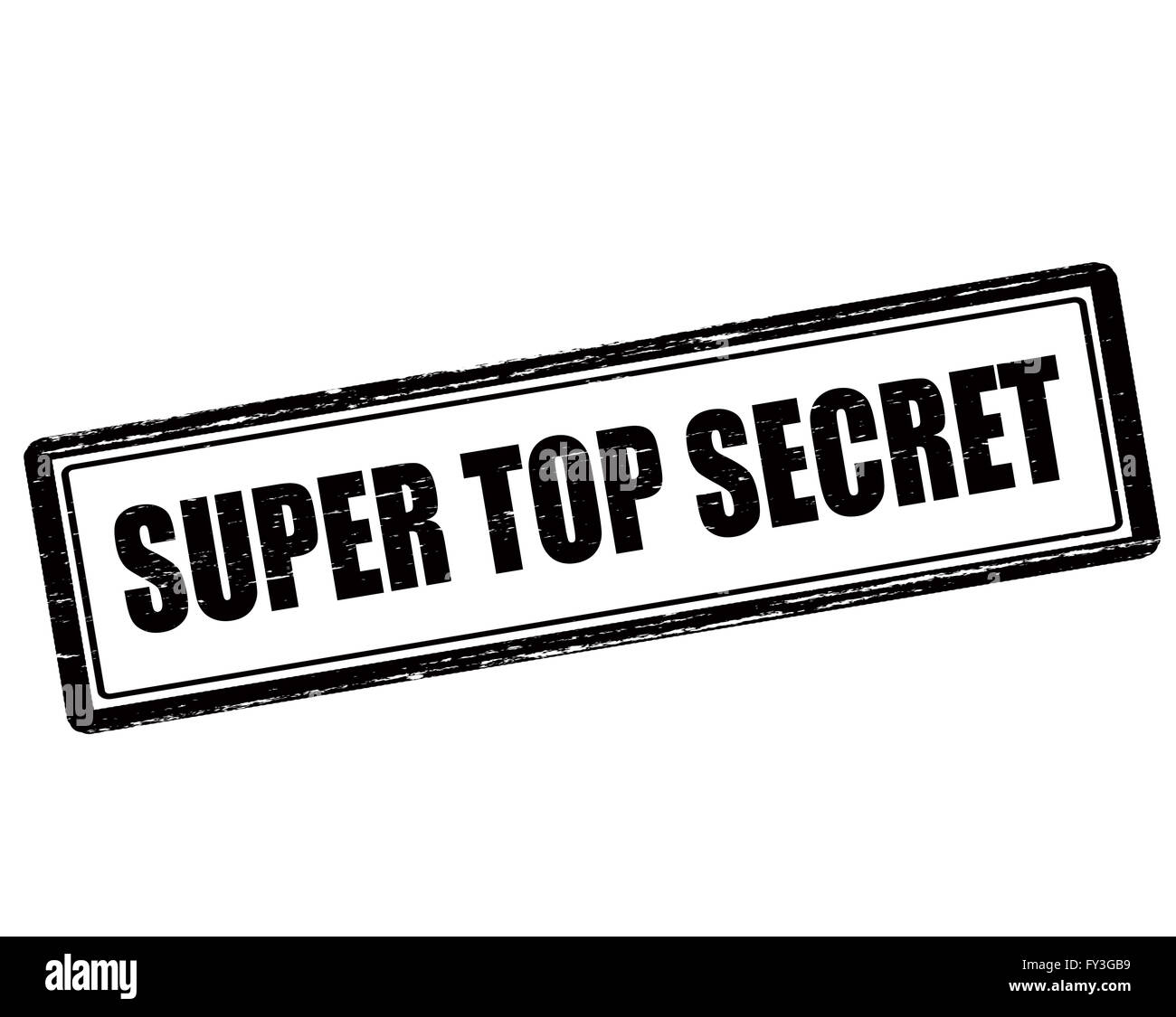 Black Classified Stamp