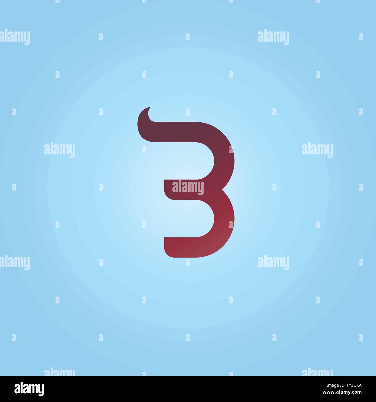 B b vector vectors hi-res stock photography and images - Alamy