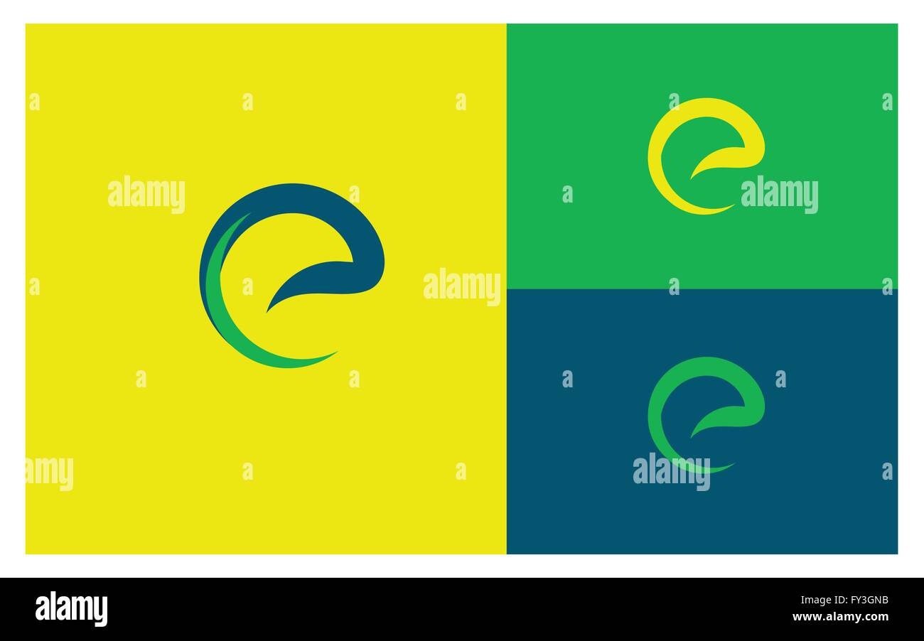 Letter E logo icon design vector Stock Vector Image & Art - Alamy