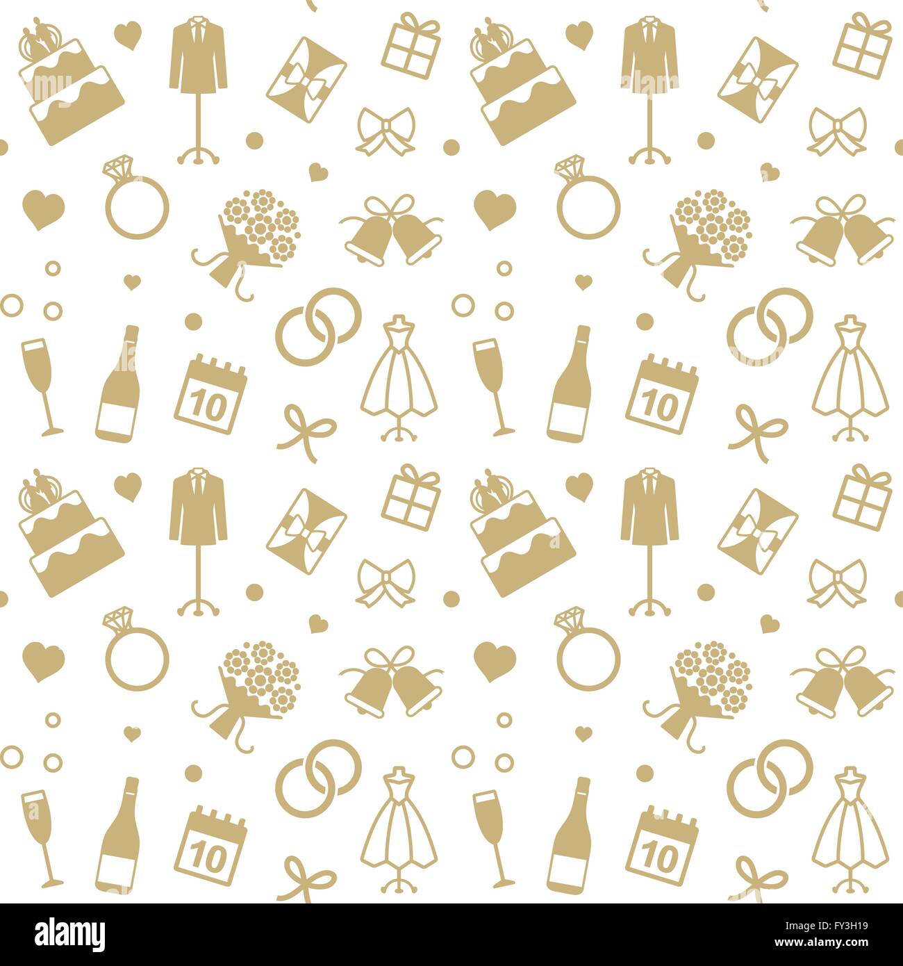 Wedding symbols hi-res stock photography and images - Alamy