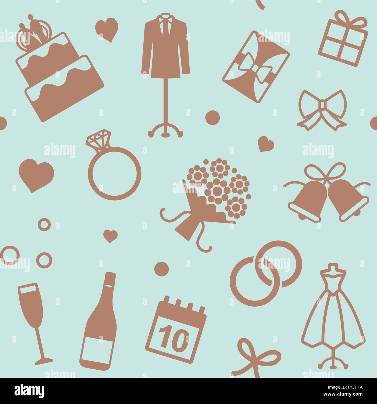 Wedding symbols hi-res stock photography and images - Alamy