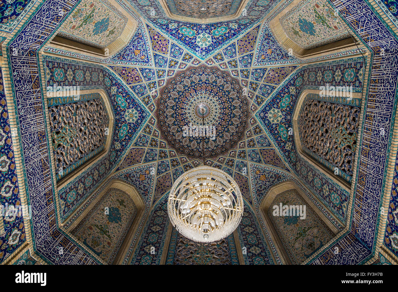 Shah-e-Cheragh complex Shrine and mausoleum in Shiraz Iran Stock Photo ...