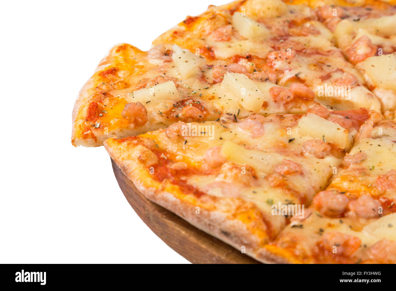 isolated fast food the slice pizza to nominate from big round pizza ...