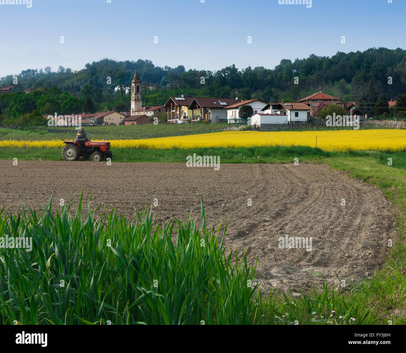 Working in agriculture hi-res stock photography and images - Alamy