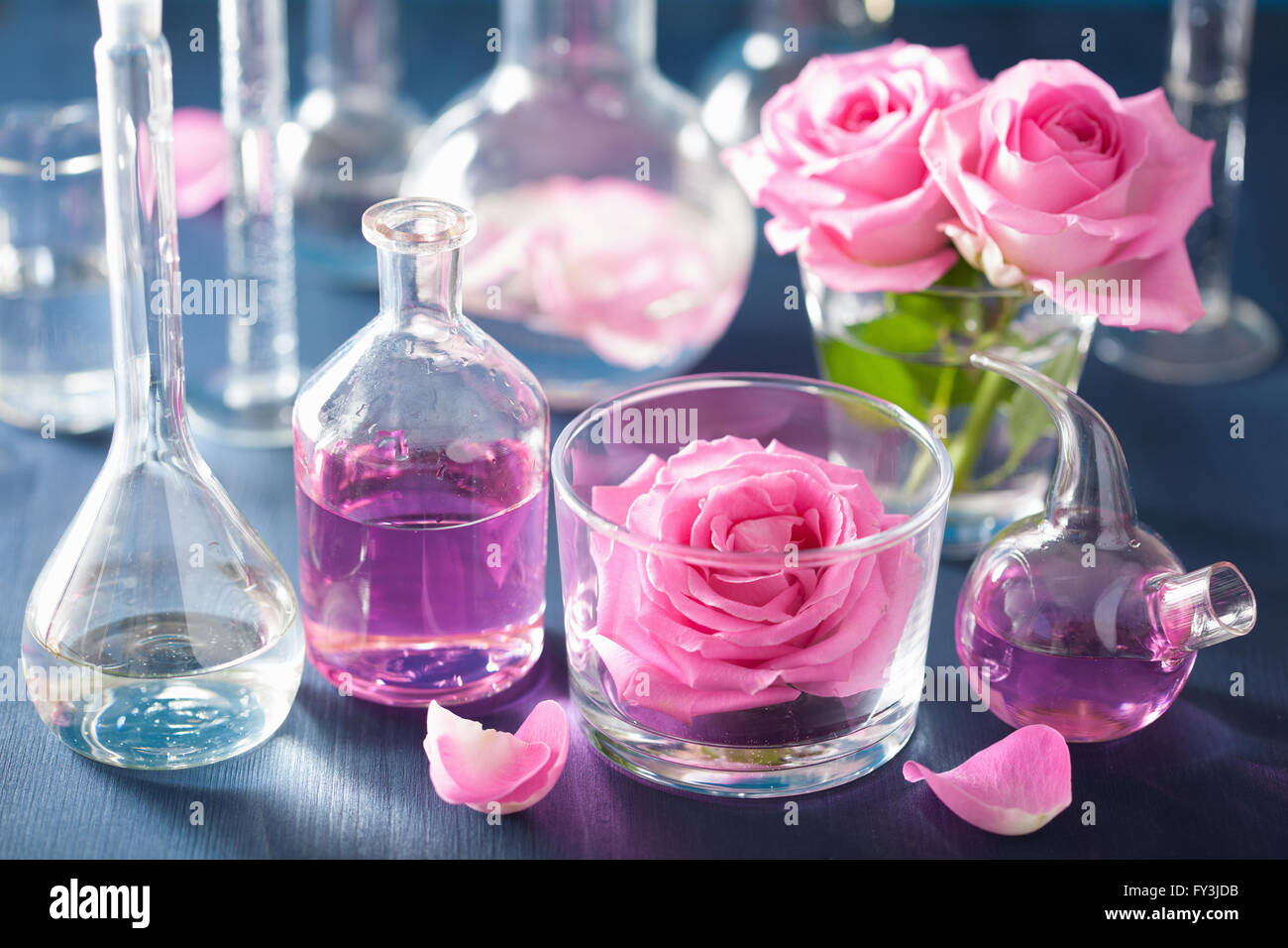 Rose oil distillation hi-res stock photography and images - Alamy
