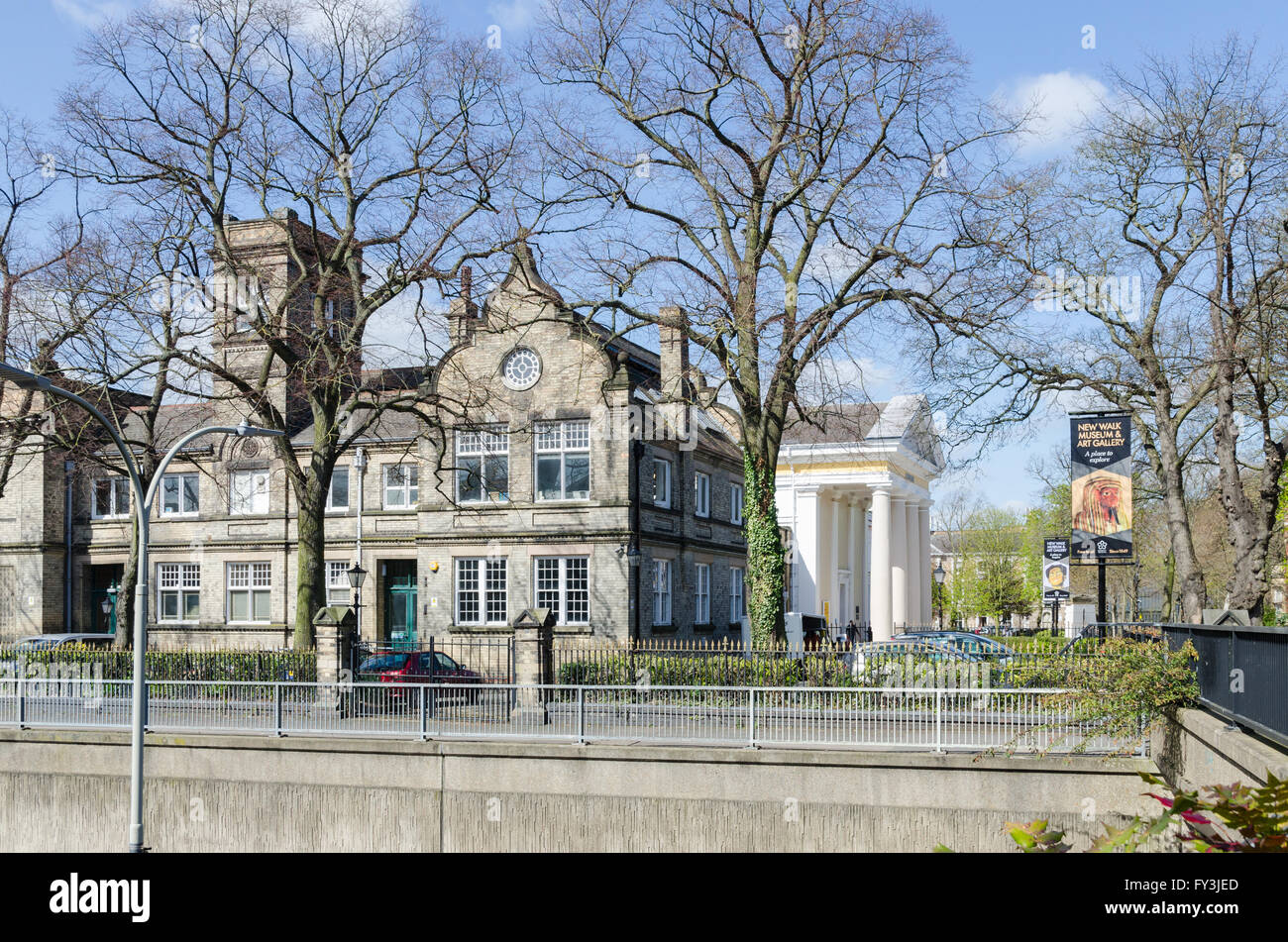 New walk museum and art gallery in leicester hi-res stock photography ...