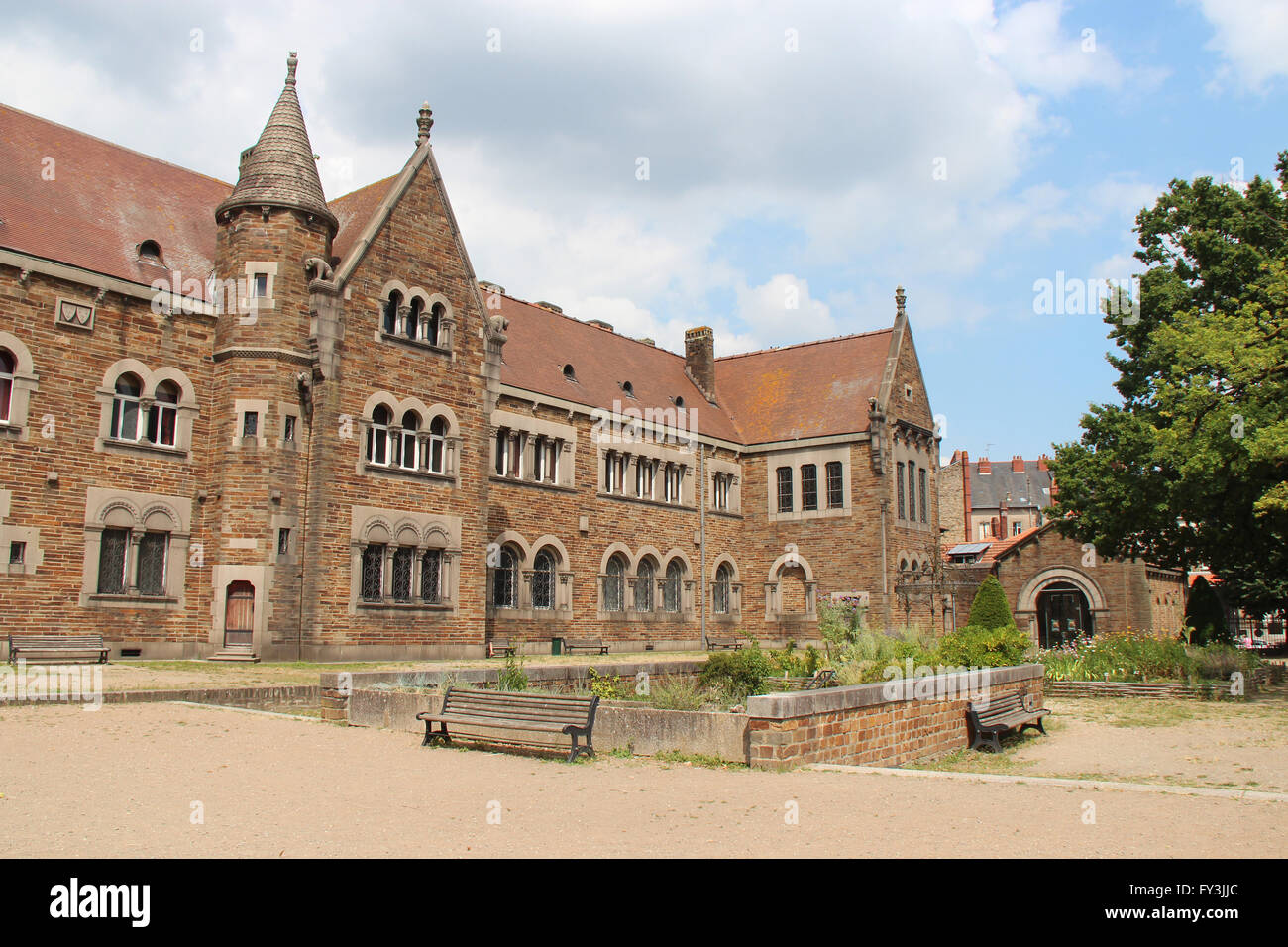 The Dobrée manor house in Nantes (France Stock Photo - Alamy