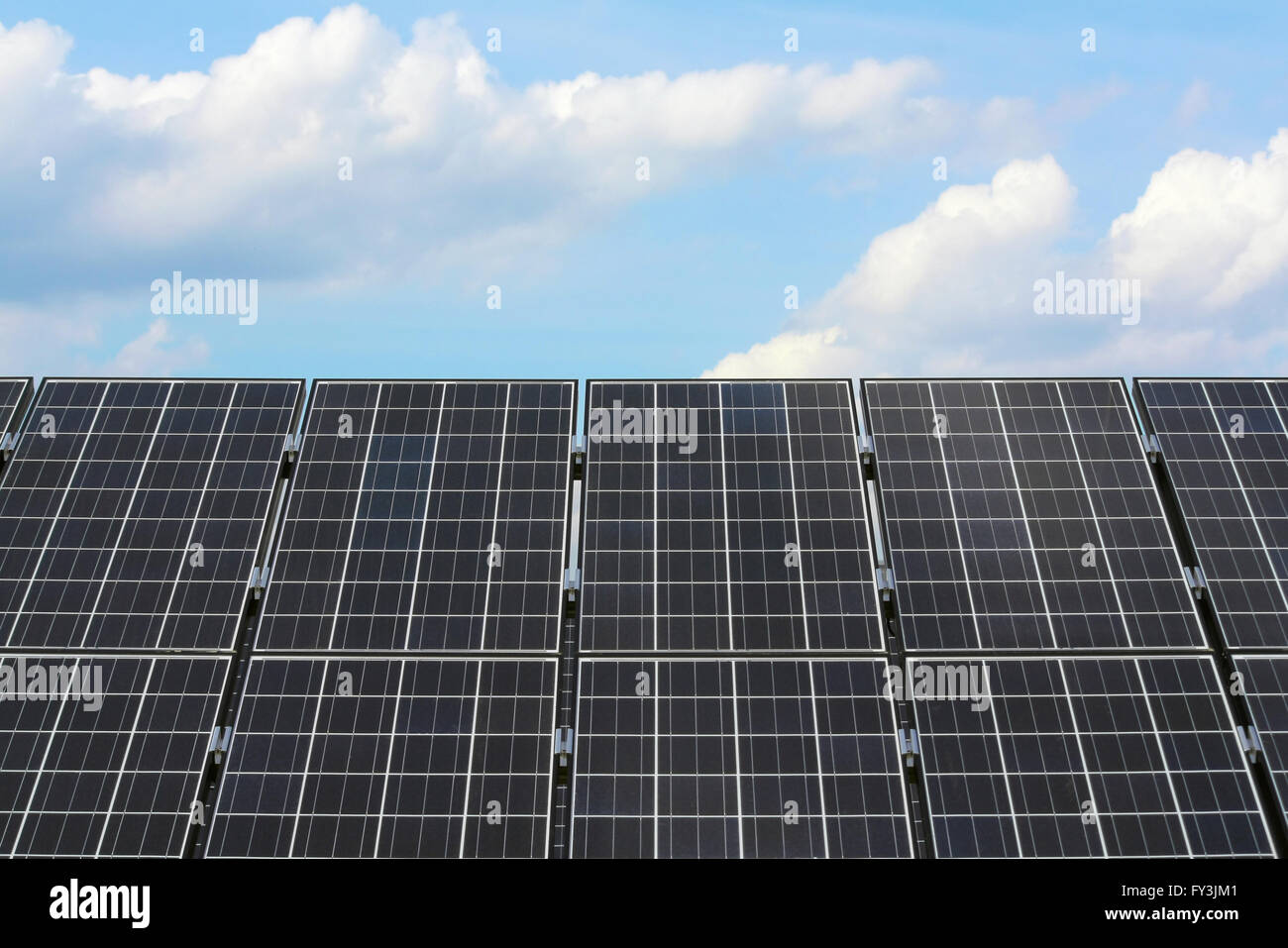 Solar system under blue sky hi-res stock photography and images - Alamy