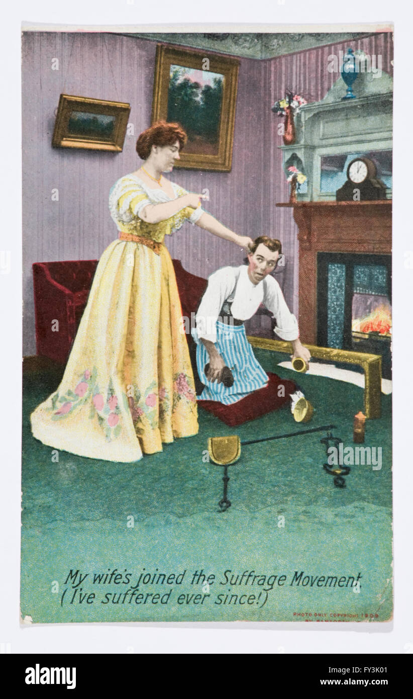 Bamforth postcard hi-res stock photography and images - Alamy