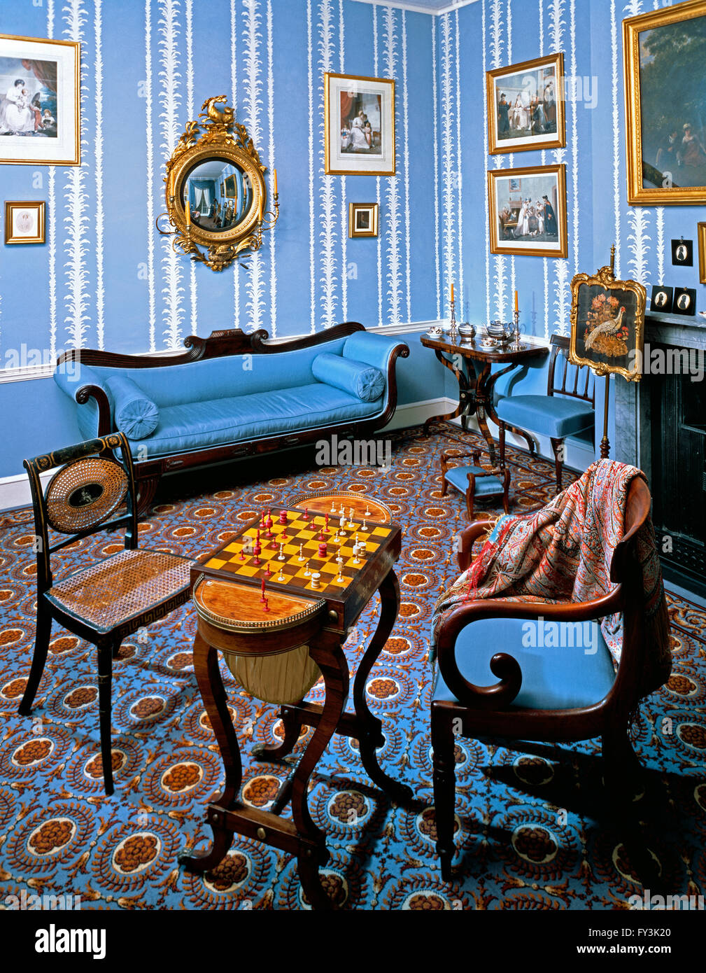 1830 room hi-res stock photography and images - Alamy