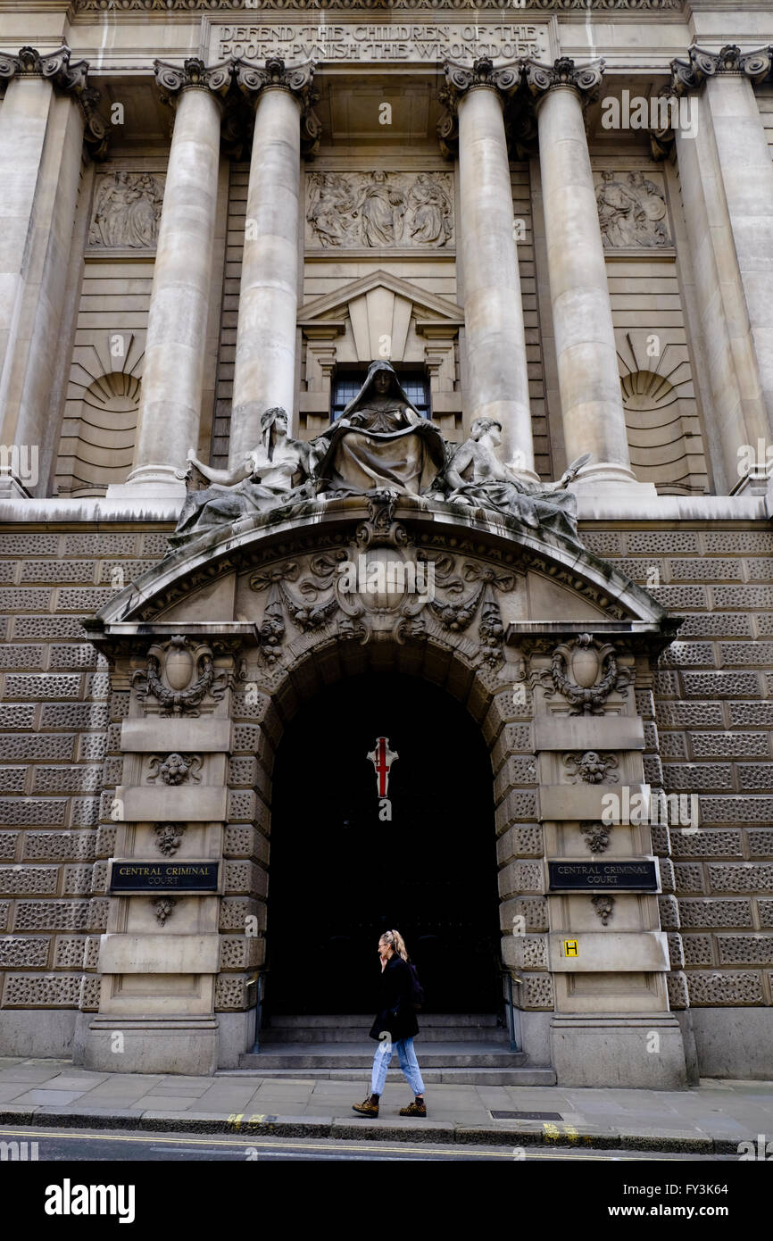The Old Bailey Stock Photo - Alamy