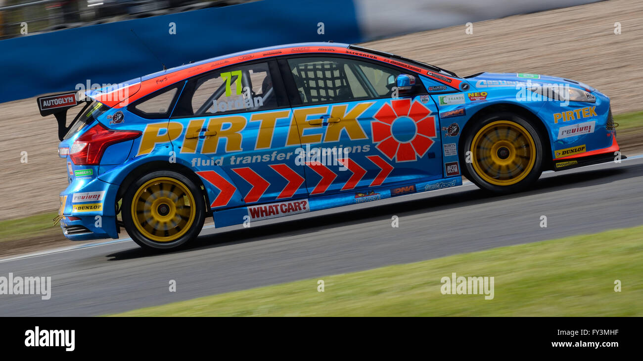 Andrew Jordan Dunlop MSA British Touring Car Championship, Donington ...