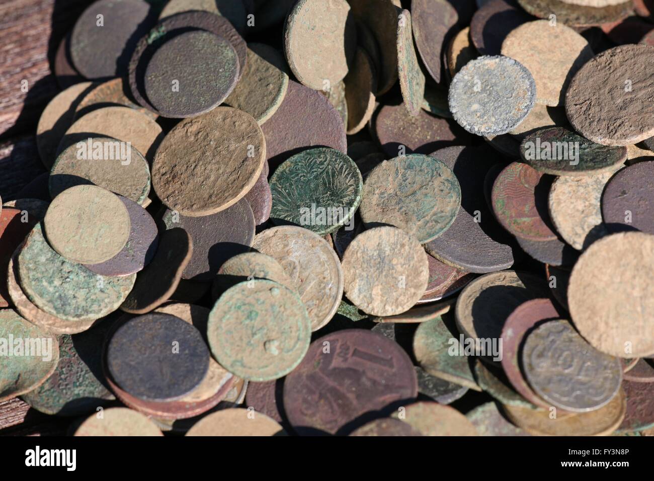Old coins hi-res stock photography and images - Alamy