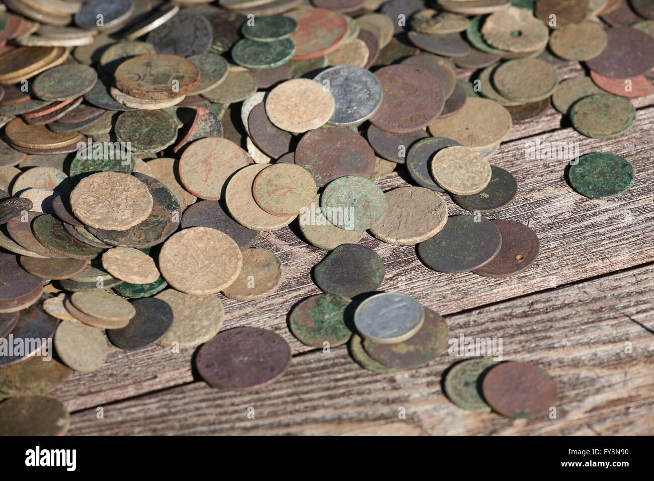 Old coins hi-res stock photography and images - Alamy