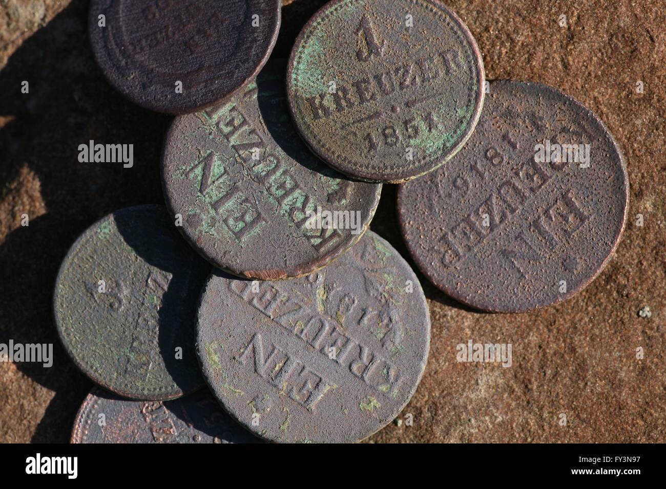 Vintage Austro Hungarian Coins High Resolution Stock Photography and ...