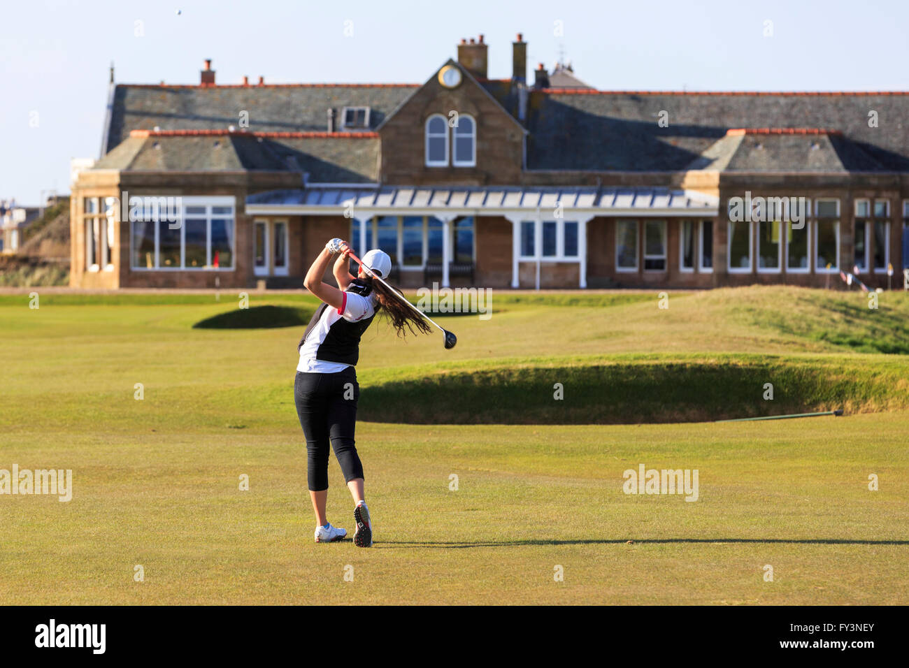 Royal troon flag hi-res stock photography and images - Alamy