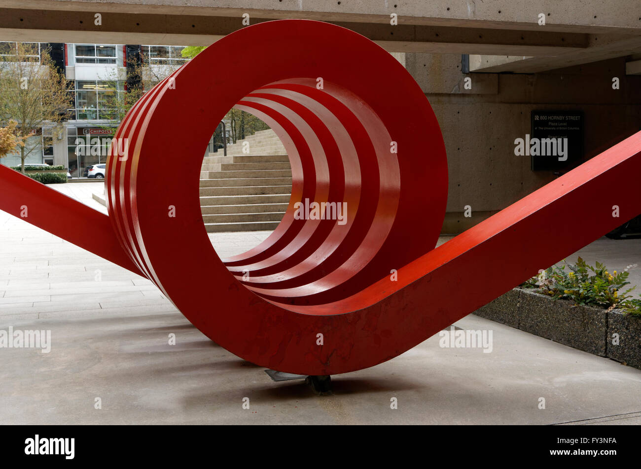 Robson square sculpture vancouver hi-res stock photography and images ...