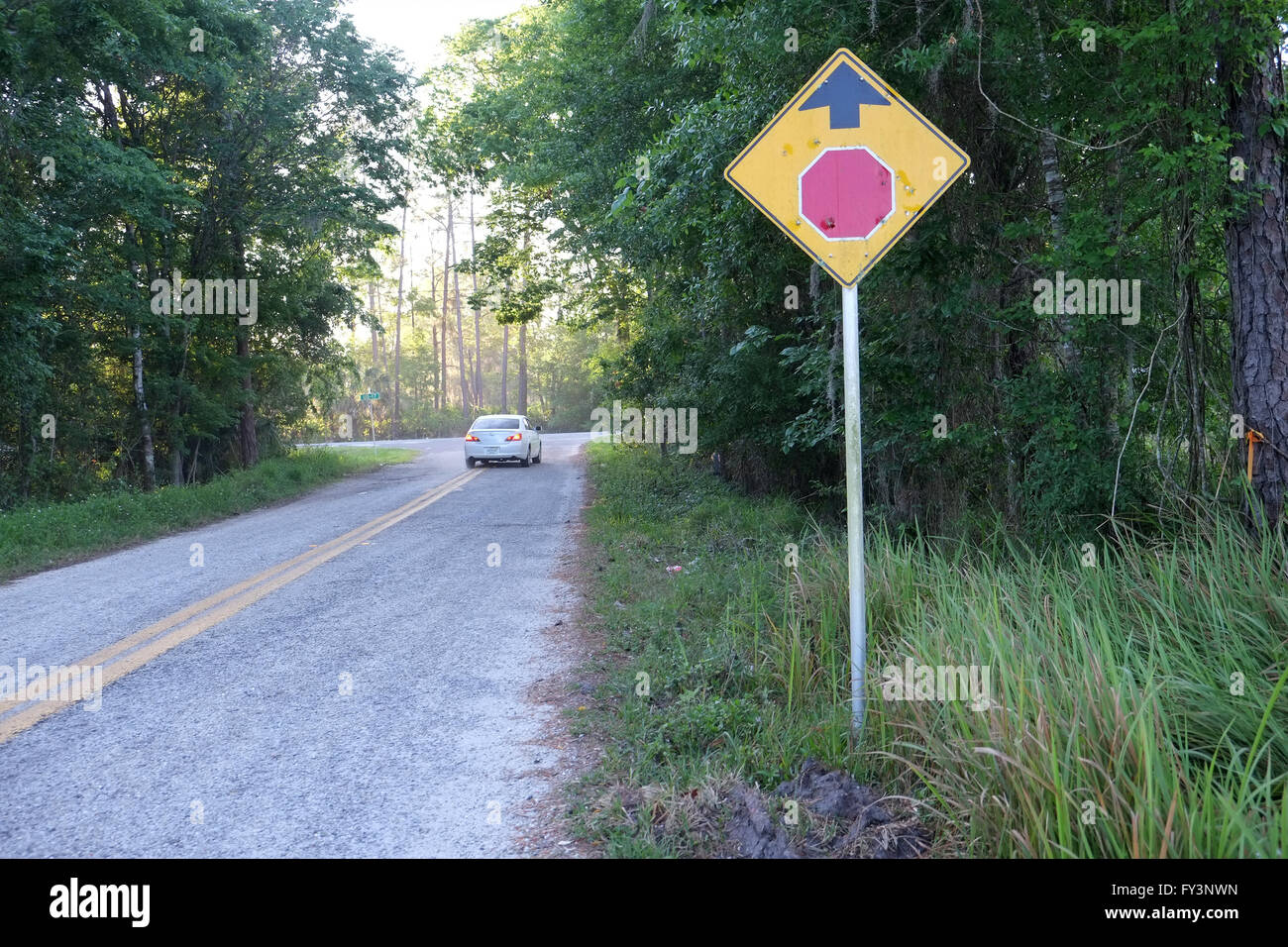 Road junction sign hi-res stock photography and images - Alamy