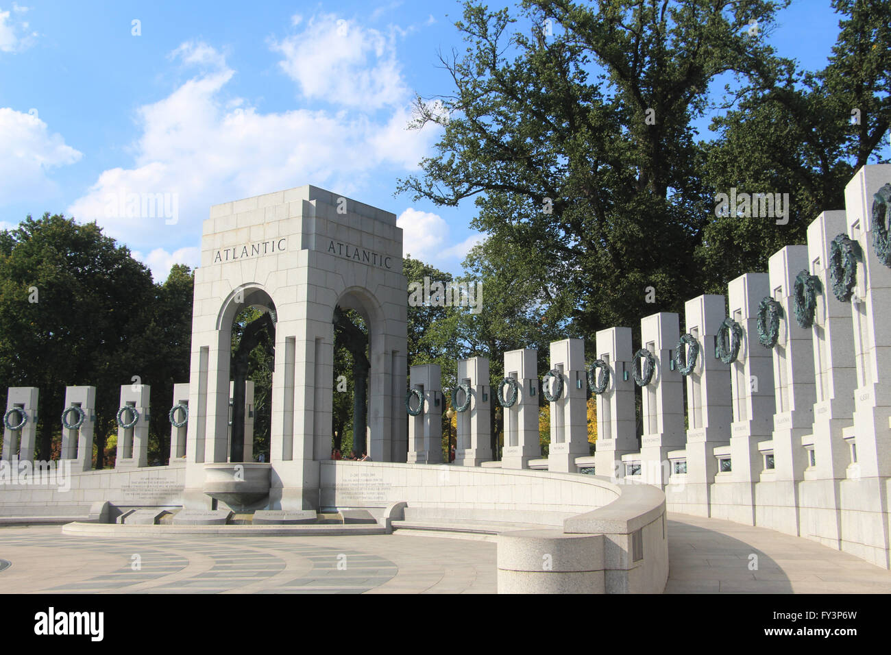 The National World War II Memorial Stock Photo - Alamy