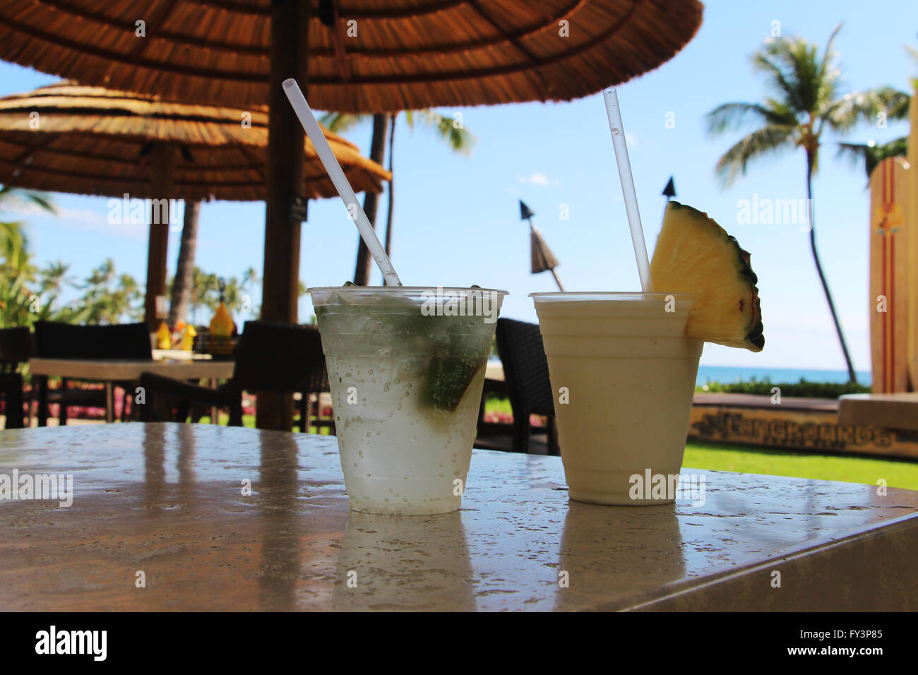 Tropical drinks hi-res stock photography and images - Alamy