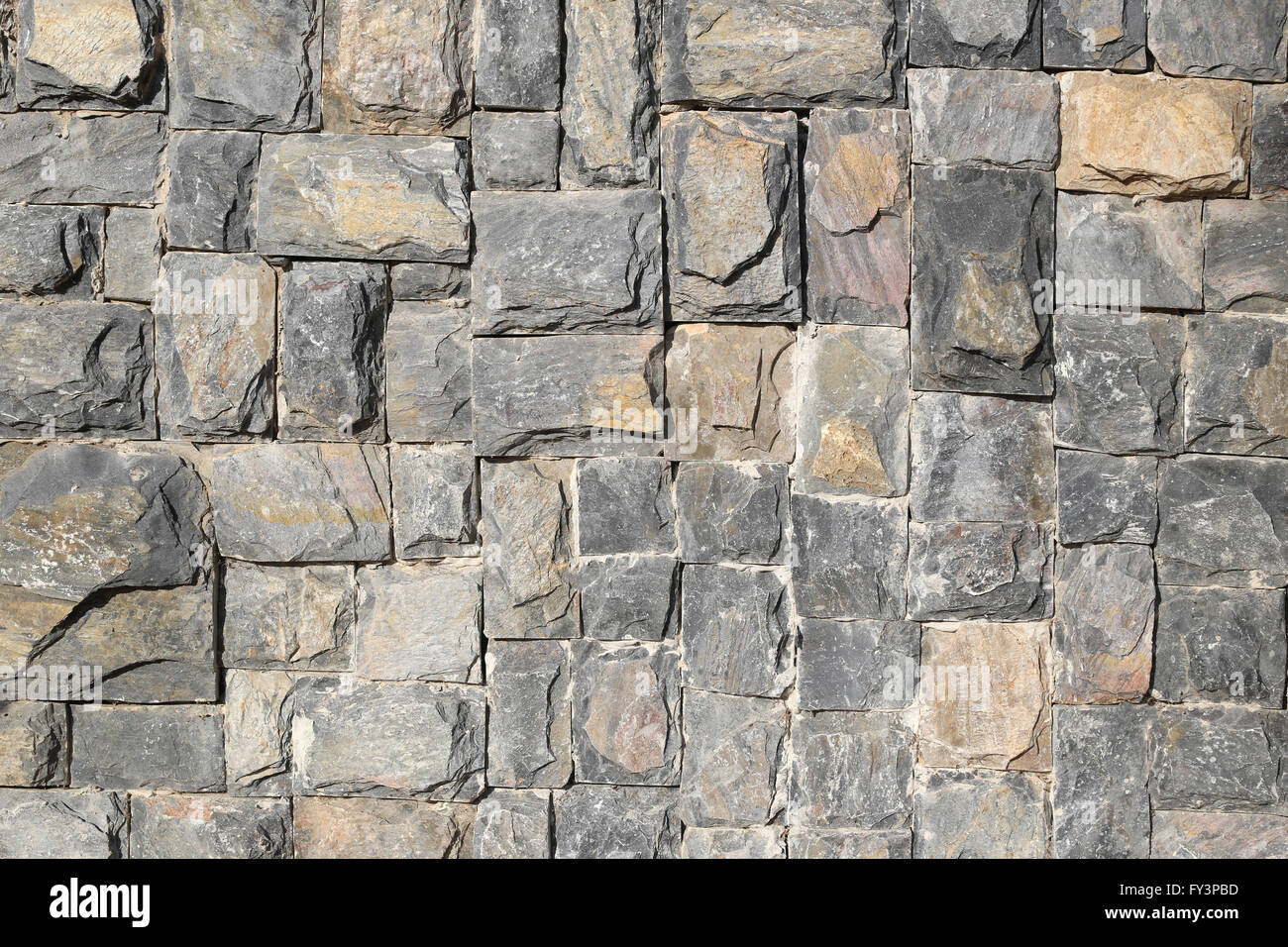 Stone wall for background design,interior of the cafe Stock Photo - Alamy